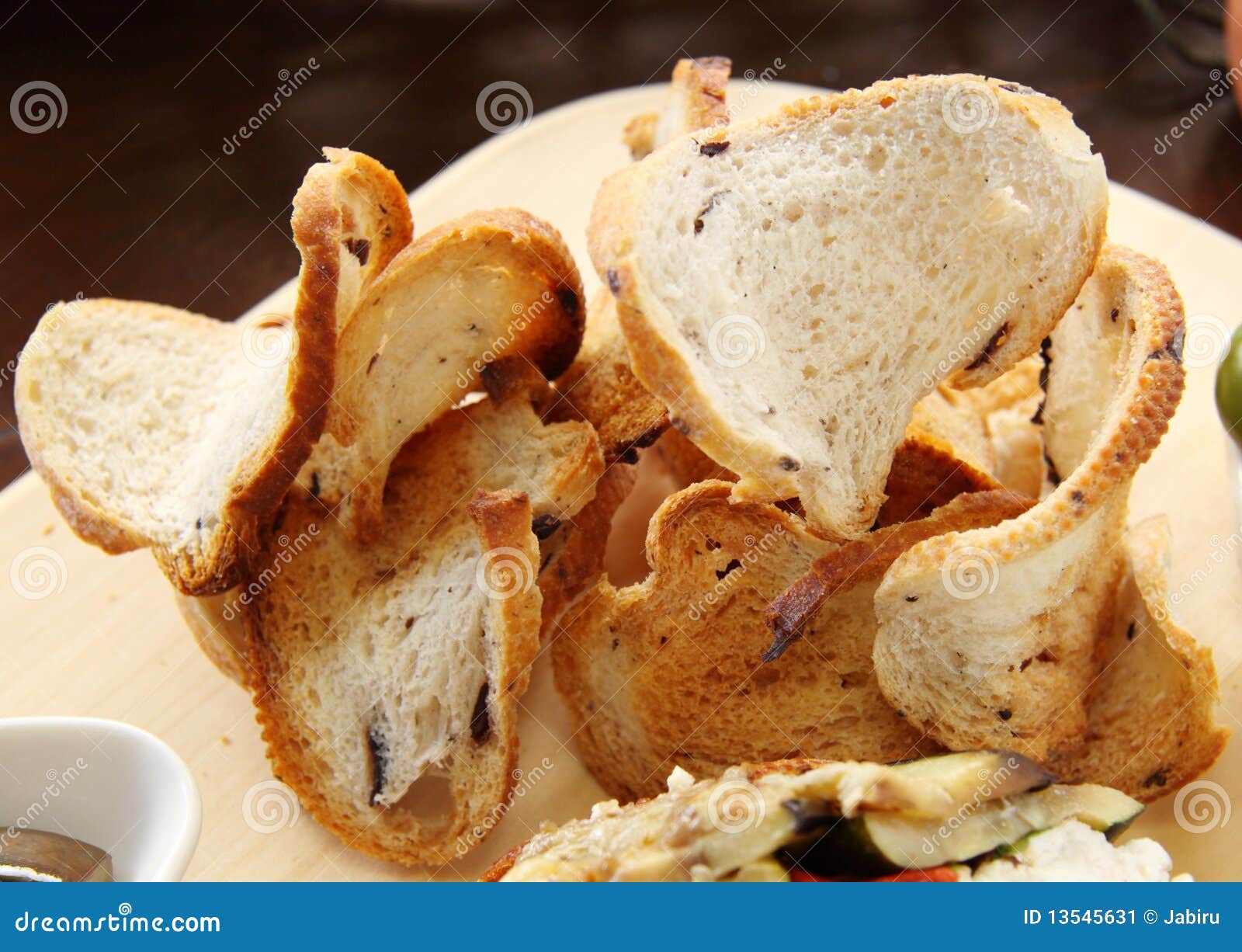 Curvy Crispy Bread stock image. Image of fresh, toasty - 13545631
