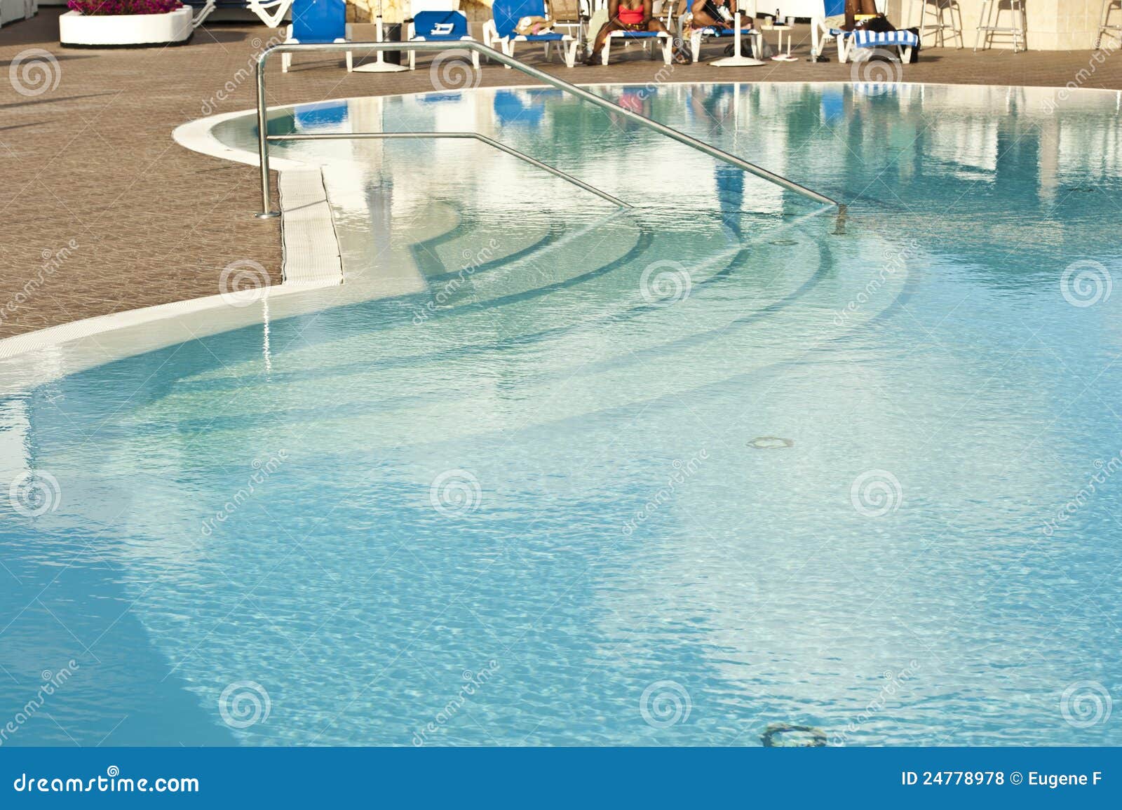 Curvy Poolside stock photo. Image of pool, weather, summer - 24778978