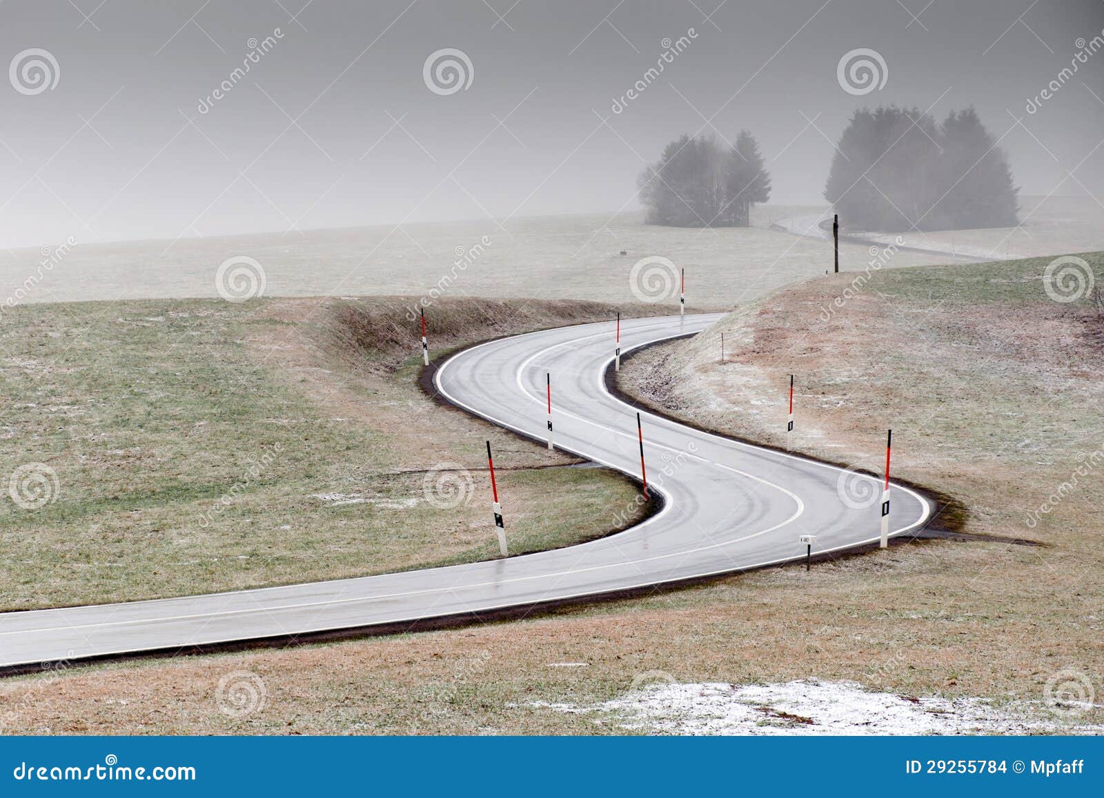 Curvy road stock photo. Image of transportation, autumn - 29255784