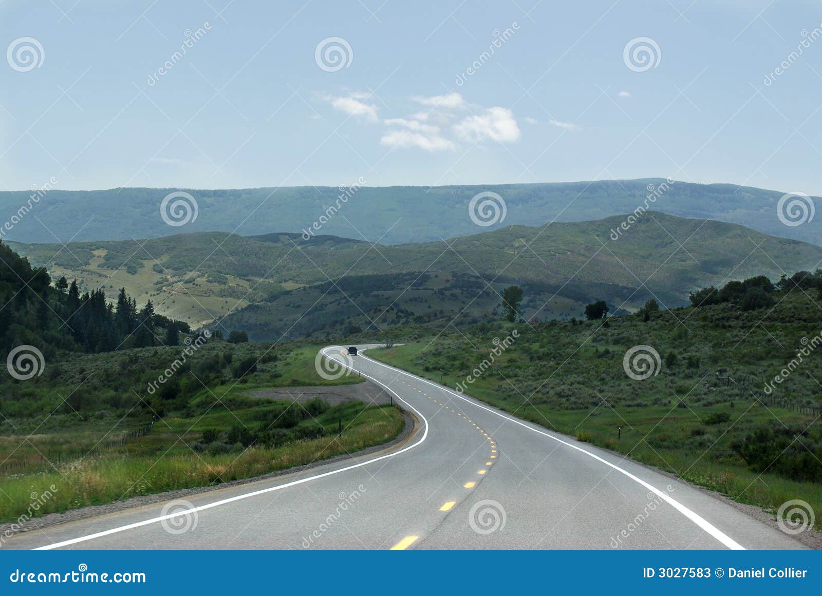 Curvy Road in Nature stock image. Image of highway, curves - 3027583