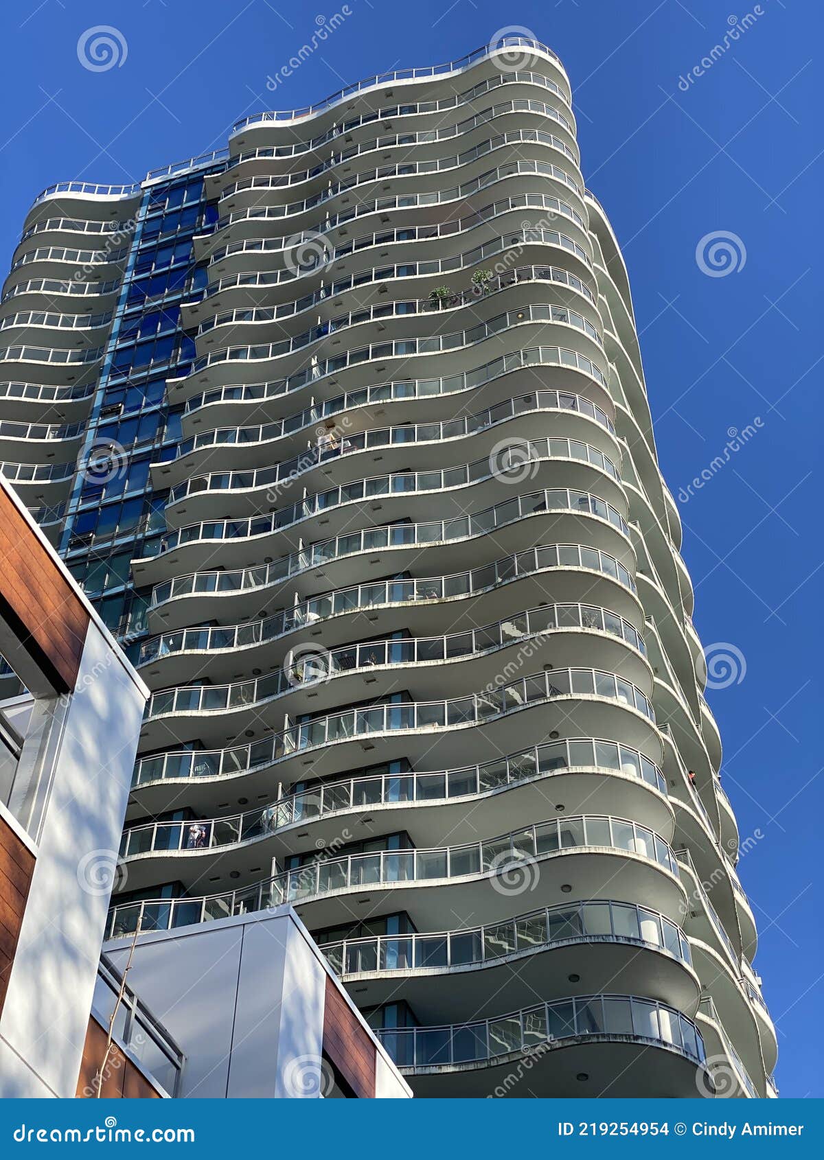Modern Architecture stock photo. Image of modern, high - 219254954