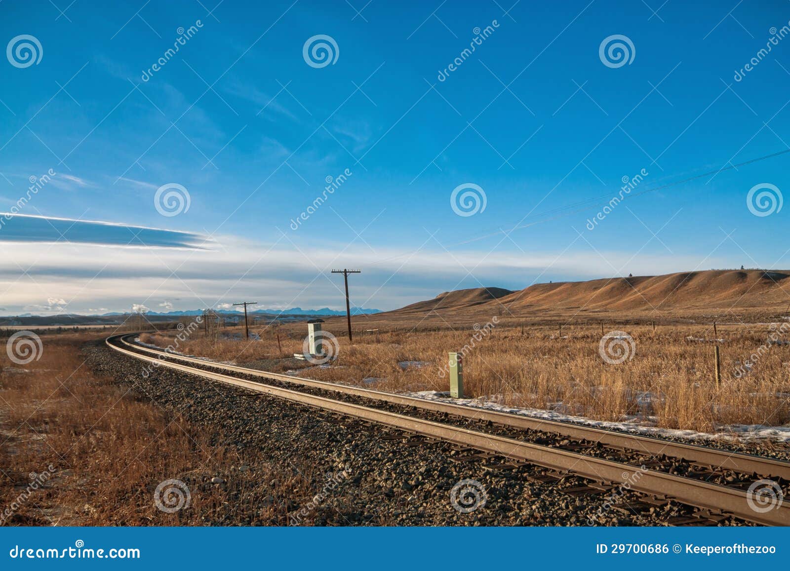 Travelling the Prairies stock photo. Image of steel, railing - 29700686