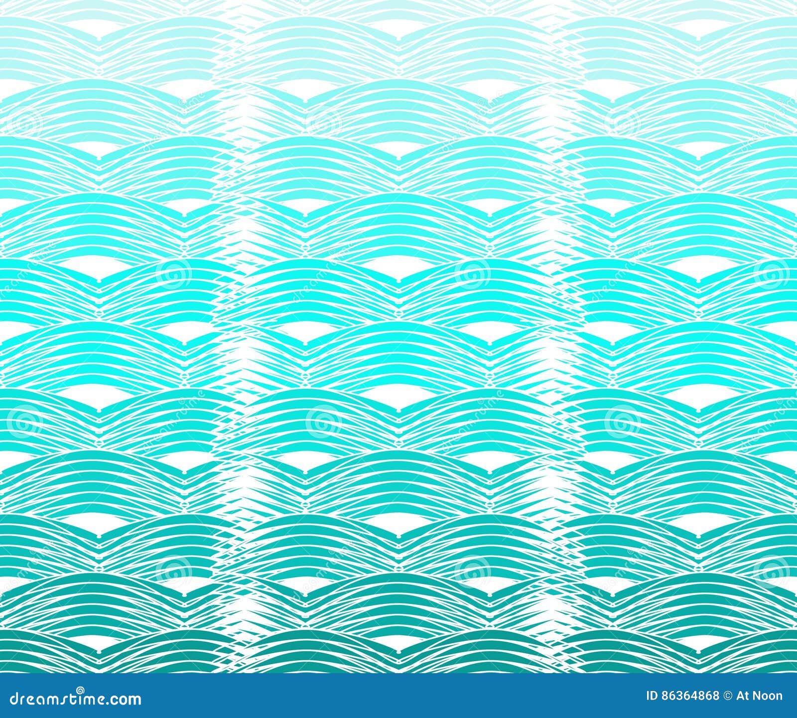 Curvy Waves And Zigzag Striped Lines And Round Jagged Frames Vector Set ...