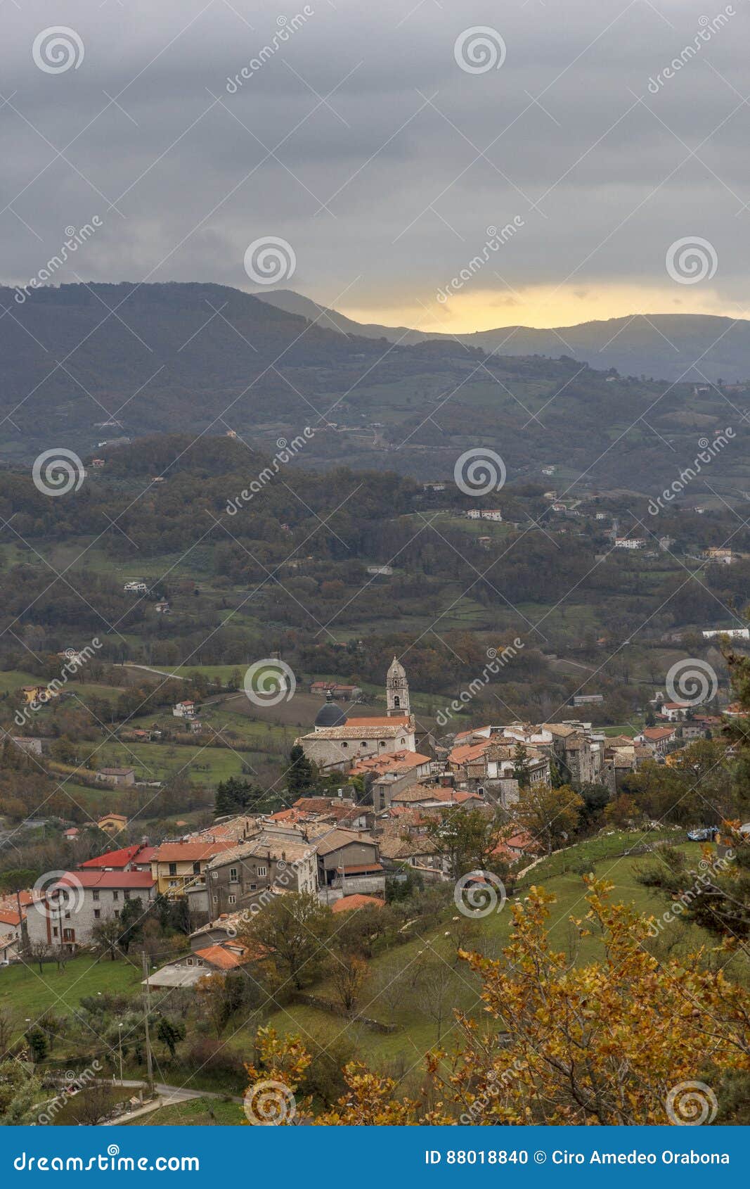 Cusano mutri stock photo. Image of traditional, road - 88018840