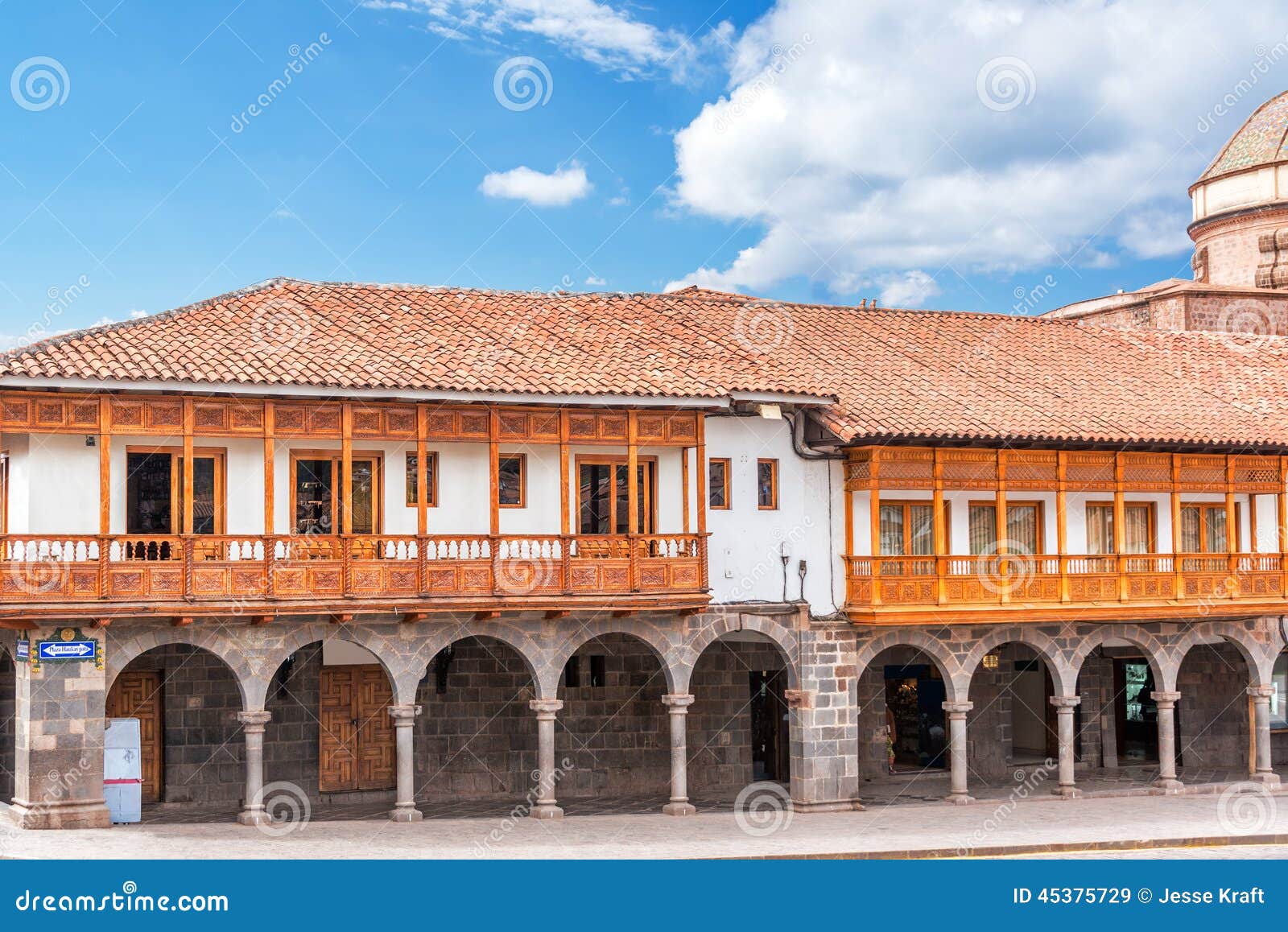 Cusco Architecture stock image. Image of stone, city - 45375729