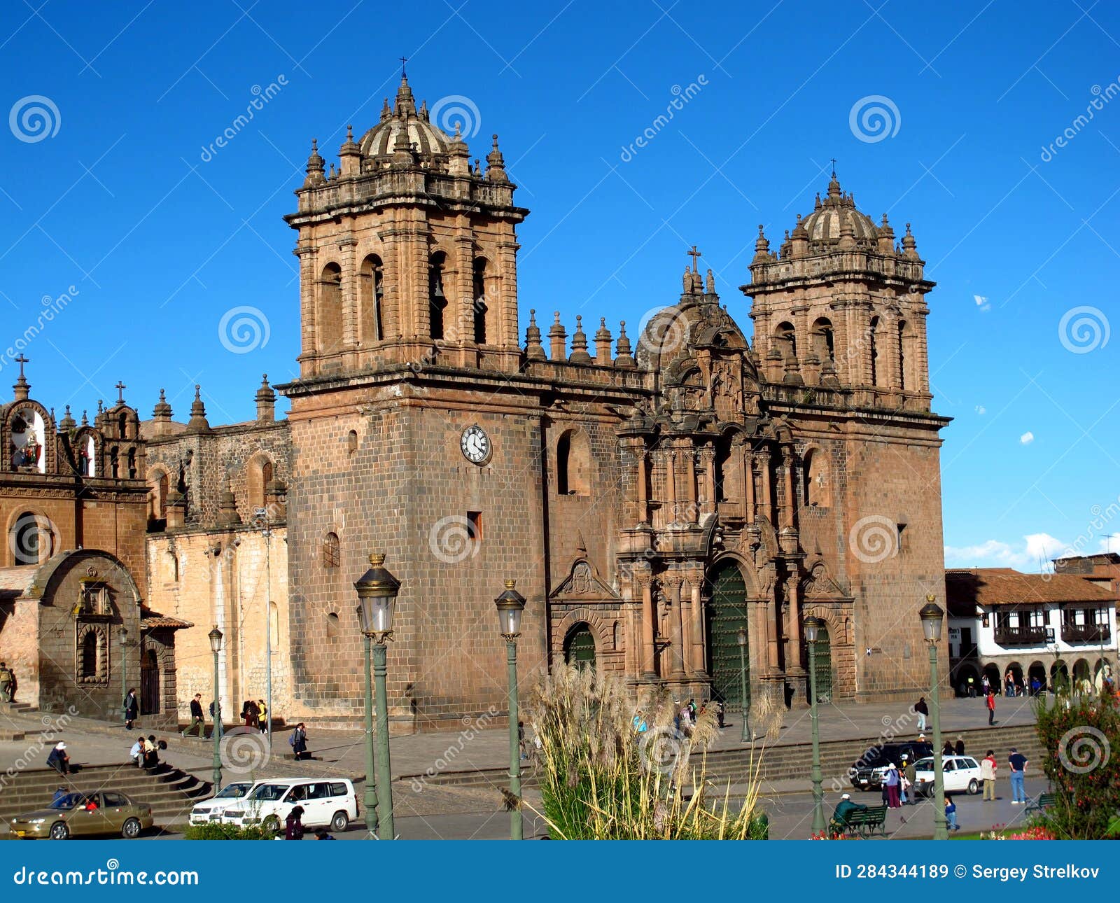 Cusco Cathedral, the Ancient Church in Cusco, Peru Editorial Stock ...