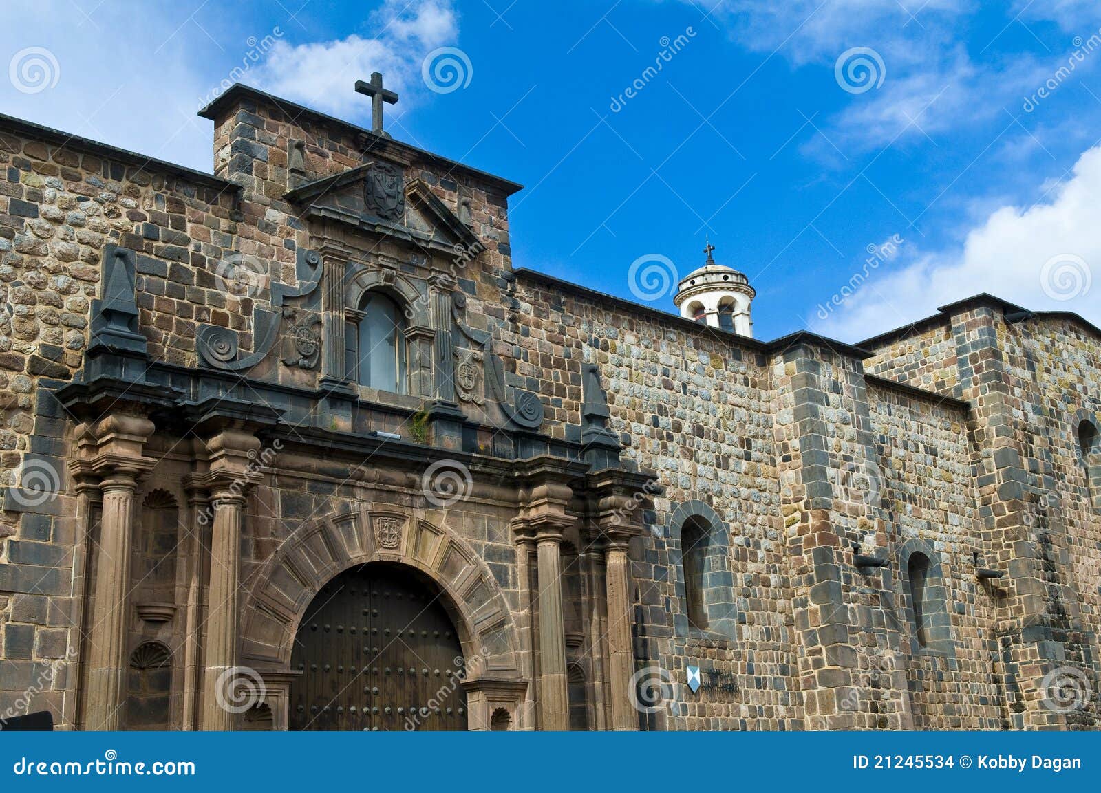Cusco Church of Santo Domingo Stock Photo - Image of travel, incan ...
