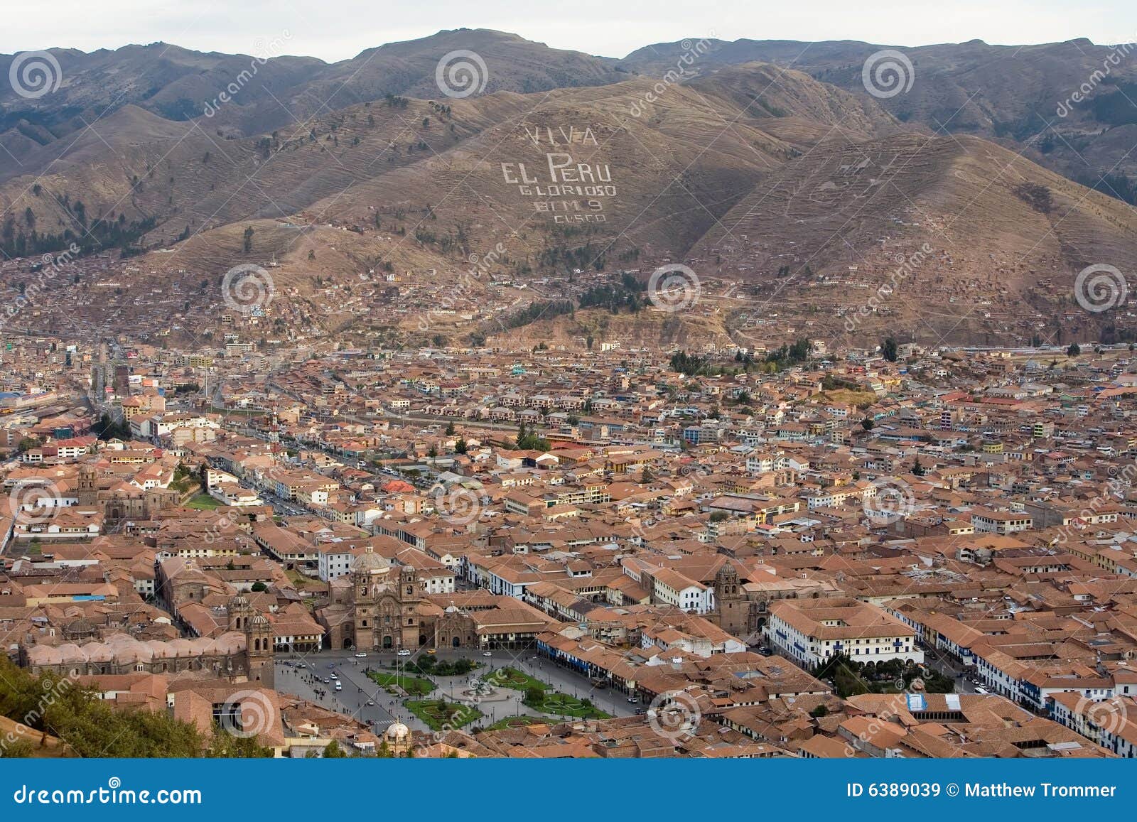 Cusco Cityscape stock image. Image of peru, world, inca - 6389039