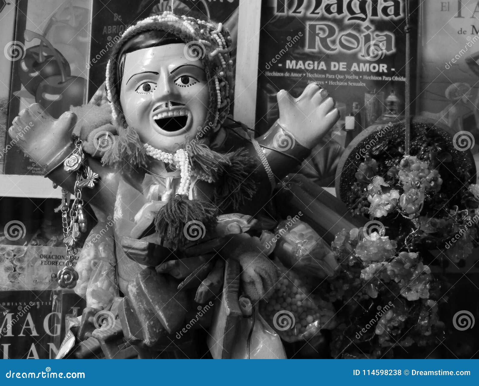 The Ekeko of luck editorial stock photo. Image of ritual - 114598238