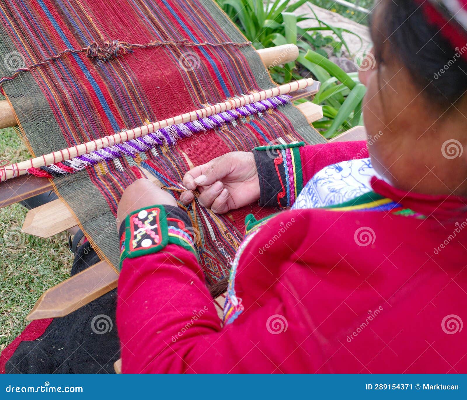 Cusco, Peru - Dec 4, 2022: Weavers from the Cusco Centre for ...