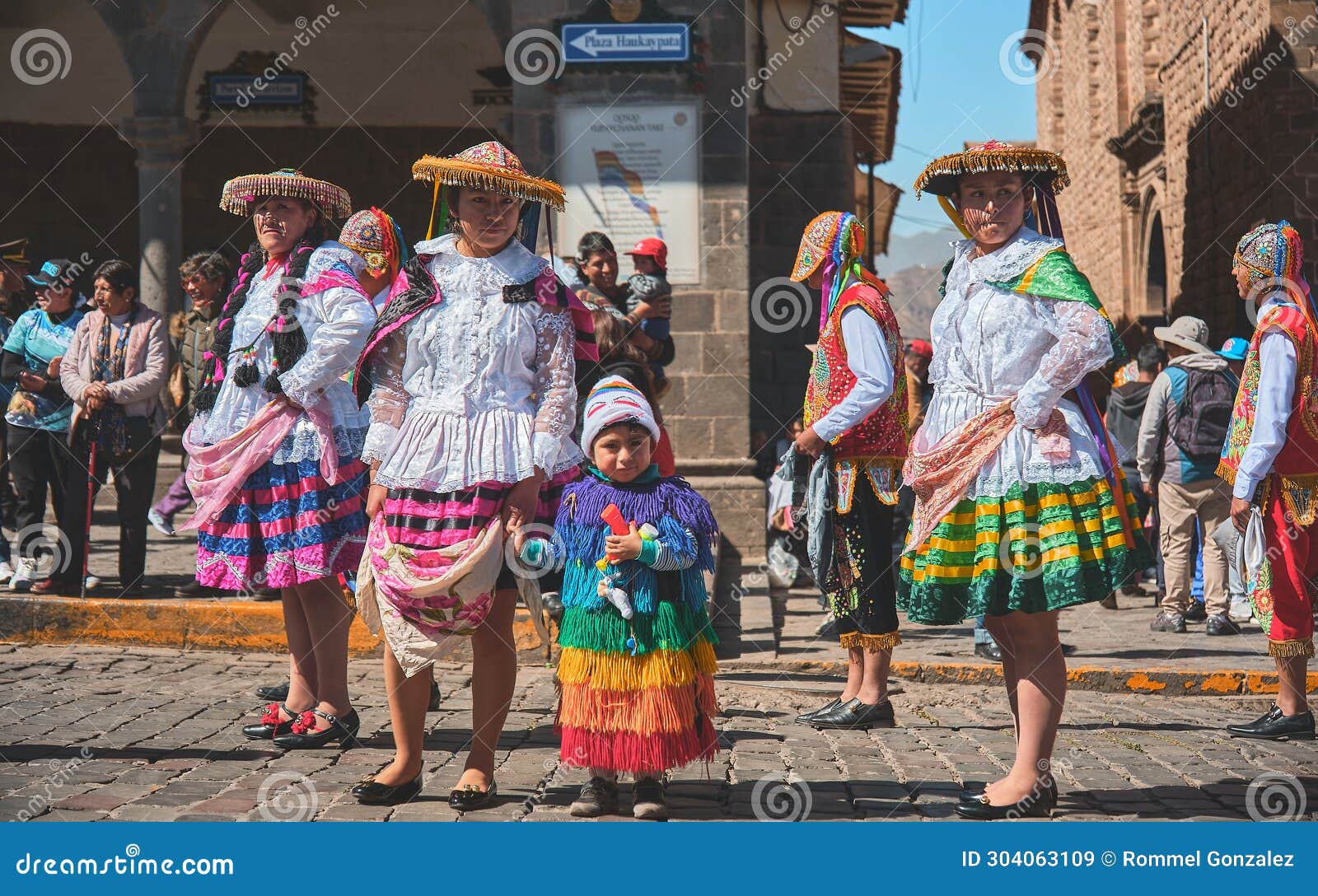 Cusco, Peru. June 25, 2023. Parade of Typical Dances in the Cathedral ...