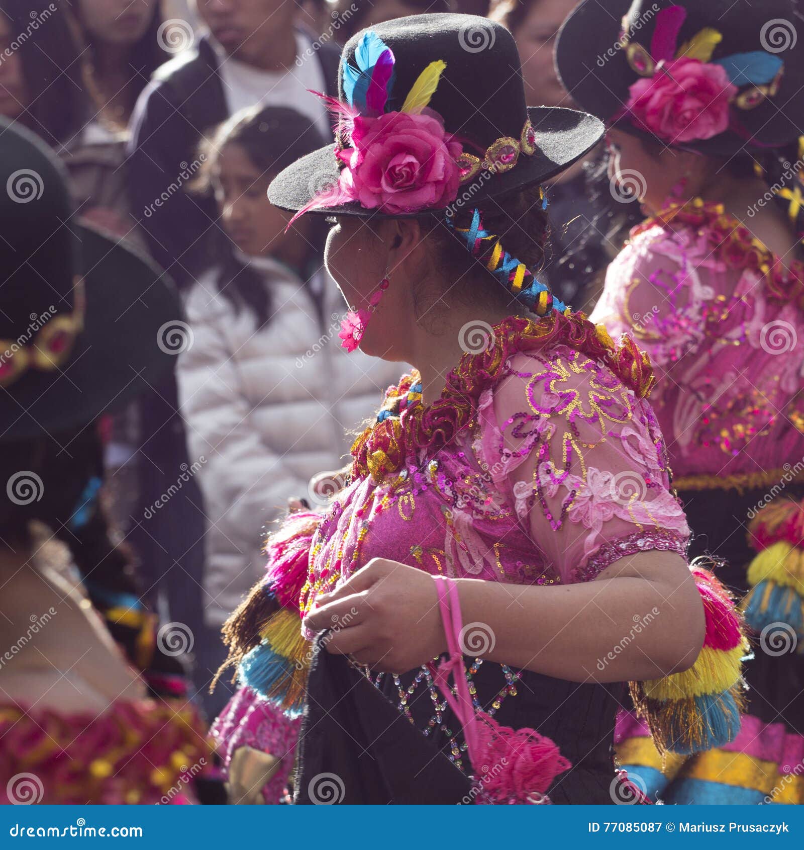 CUSCO - PERU - JUNE 06, 2016 : Peruvian Dancers at the Parade in ...