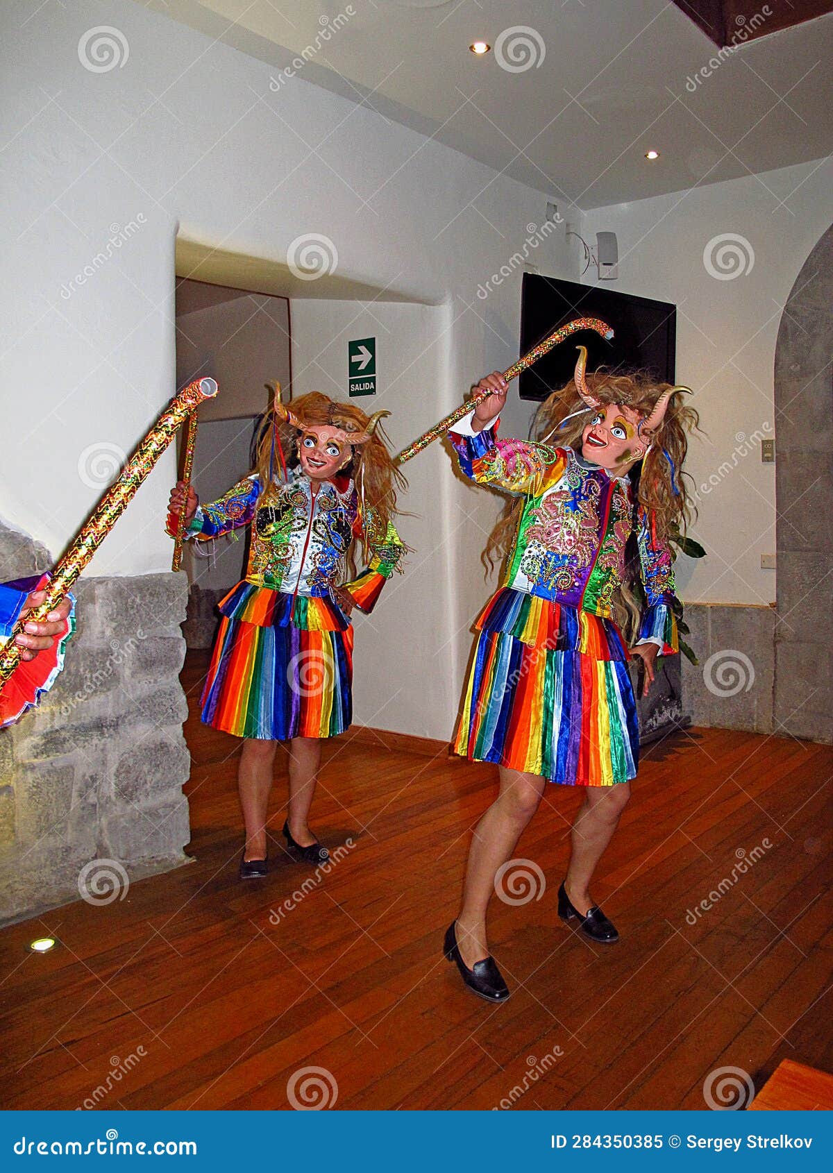 Cusco, Peru - 06 May 2011: the National Dances of the Incas, Peru ...