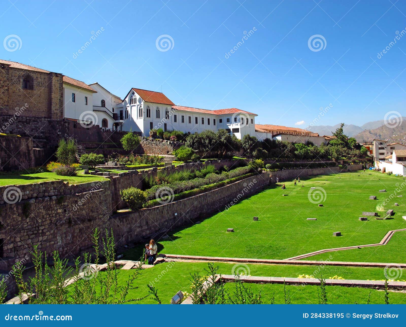 Cusco, Peru - 05 May 2011: the Vintage Building in Cusco, Peru ...