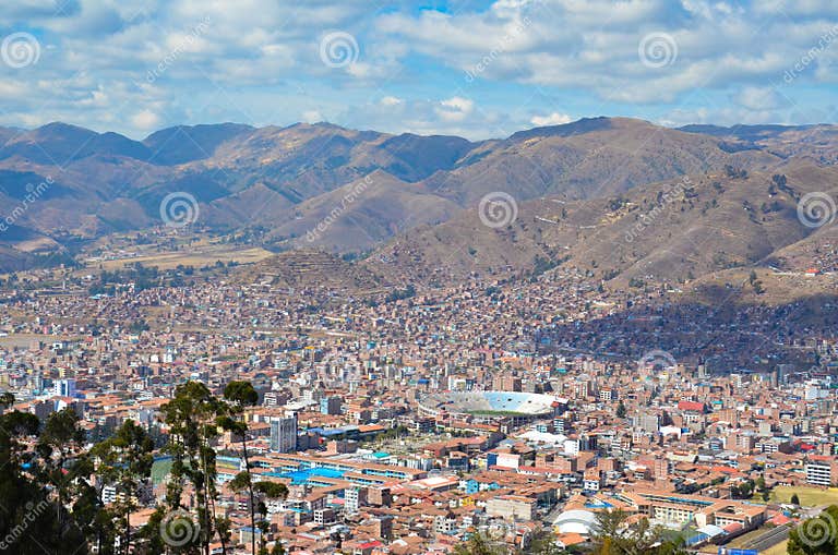 Cusco from Qenko editorial photography. Image of heritage - 137776952