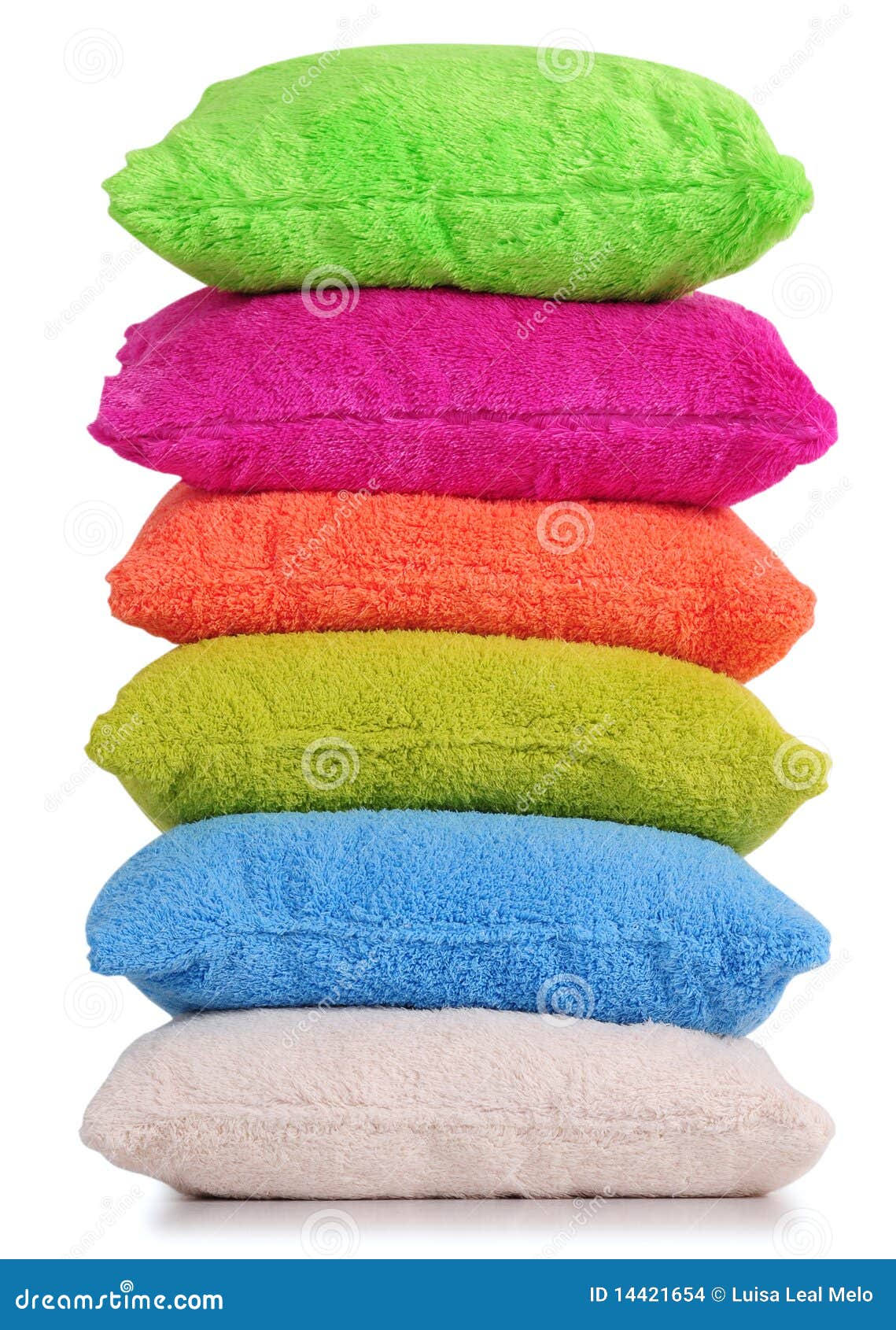 Cushion. Isolated stock photo. Image of multi, color - 14421654