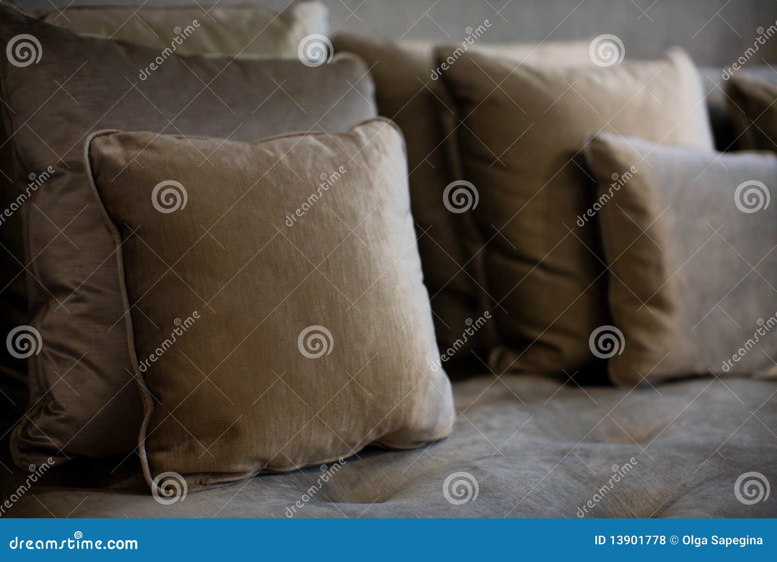 Cushions stock photo. Image of pattern, fashion, comfortable - 13901778