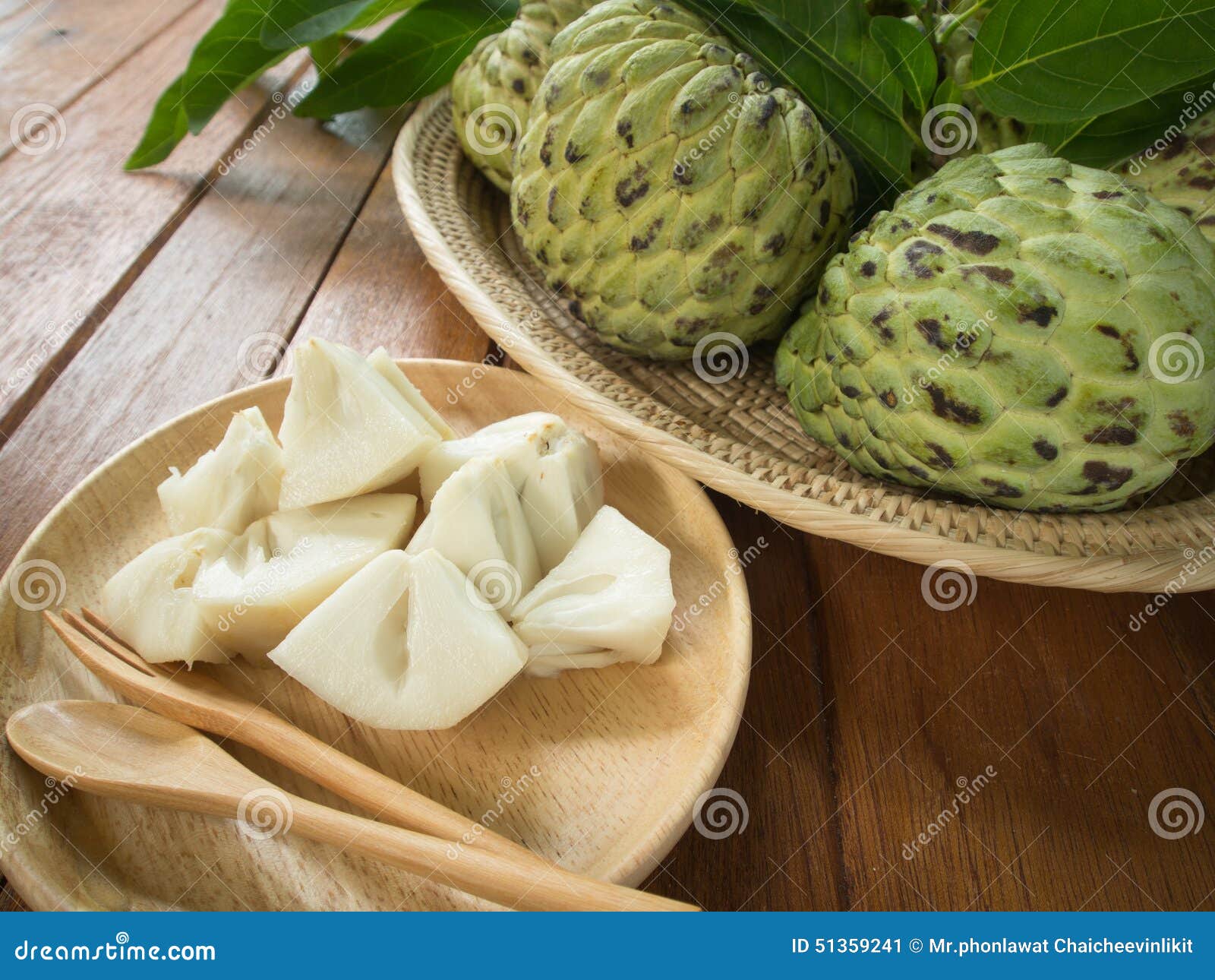 Custard apple stock image. Image of nature, organic, sweet - 51359241