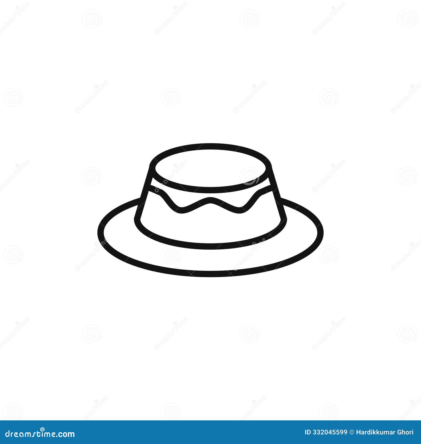 Custard Pudding Retro Mascot. Funny Cartoon Character Of Custard ...