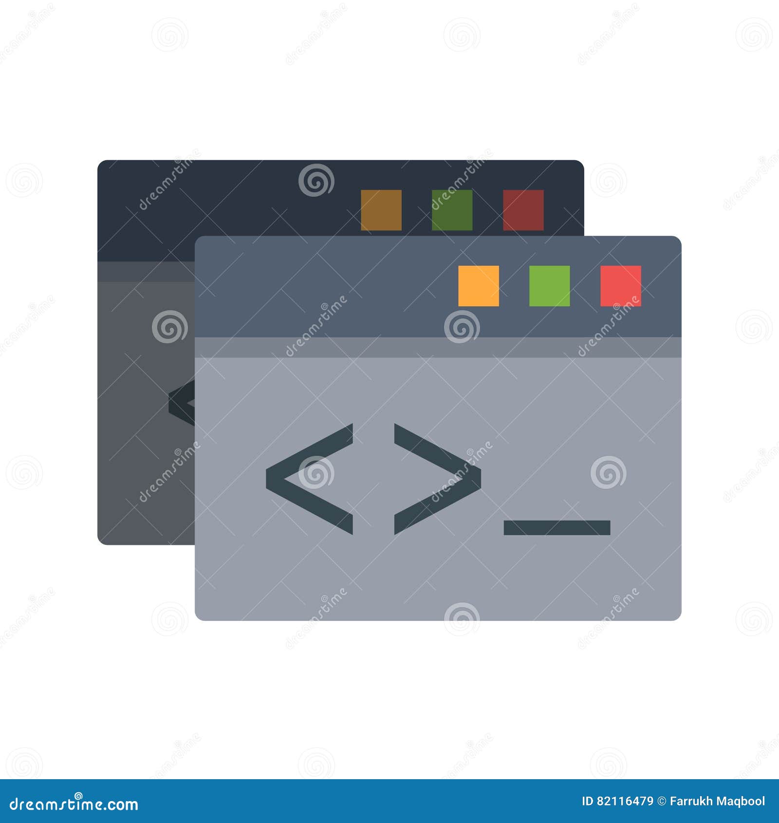 Custom Coding stock illustration. Illustration of custom - 82116479