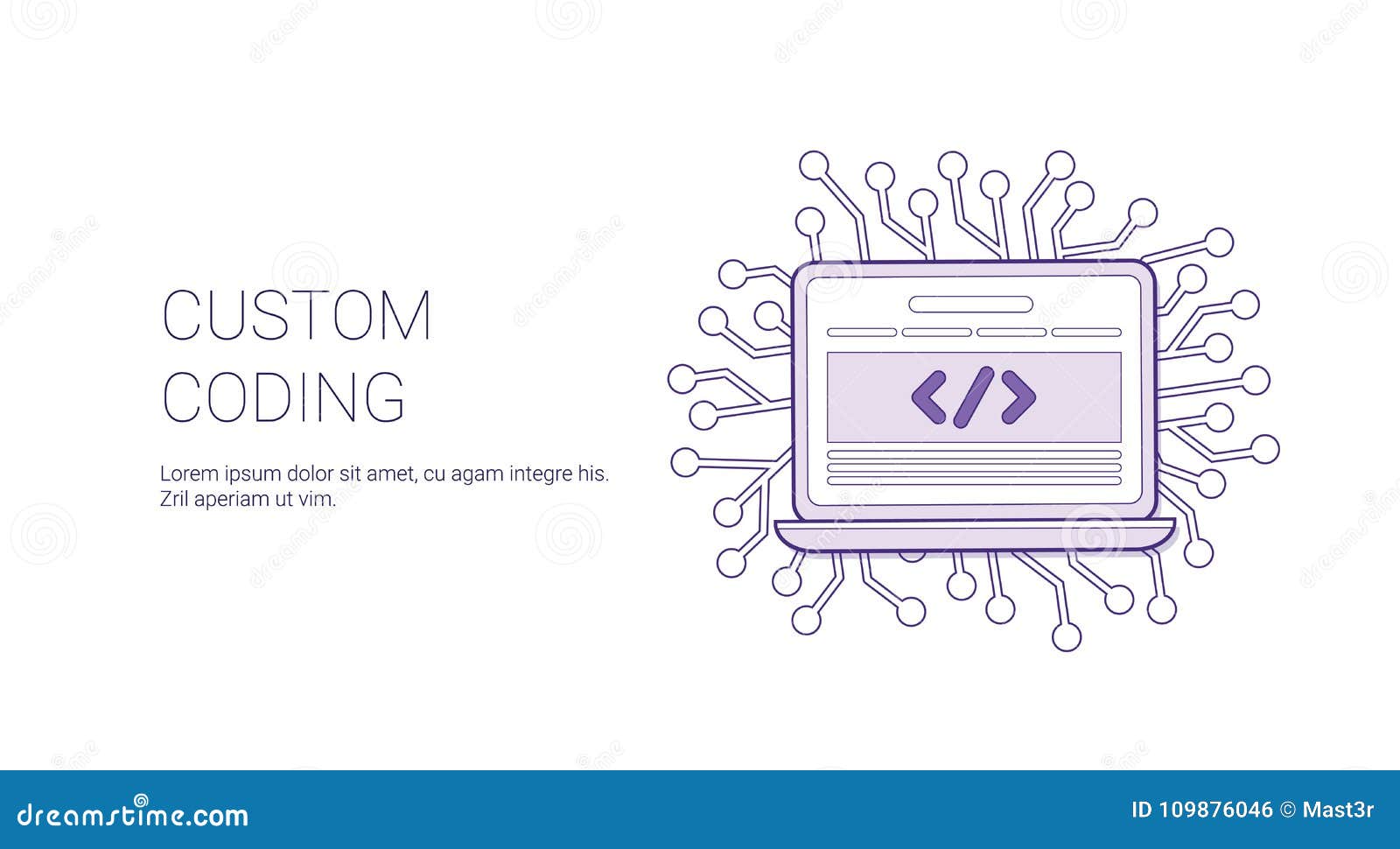 Programming Technology Line Icons Collection Coding Algorithms Syntax Debugging Algorithmic