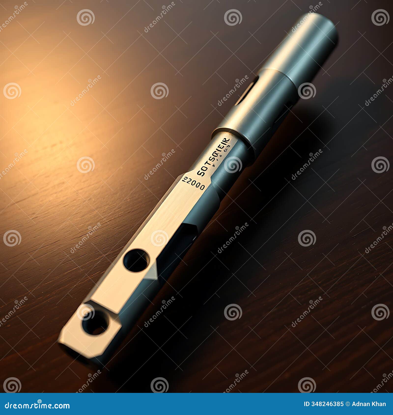 A Custom Designed Torque Tool with Engraved Markings and a Sleek Handle ...