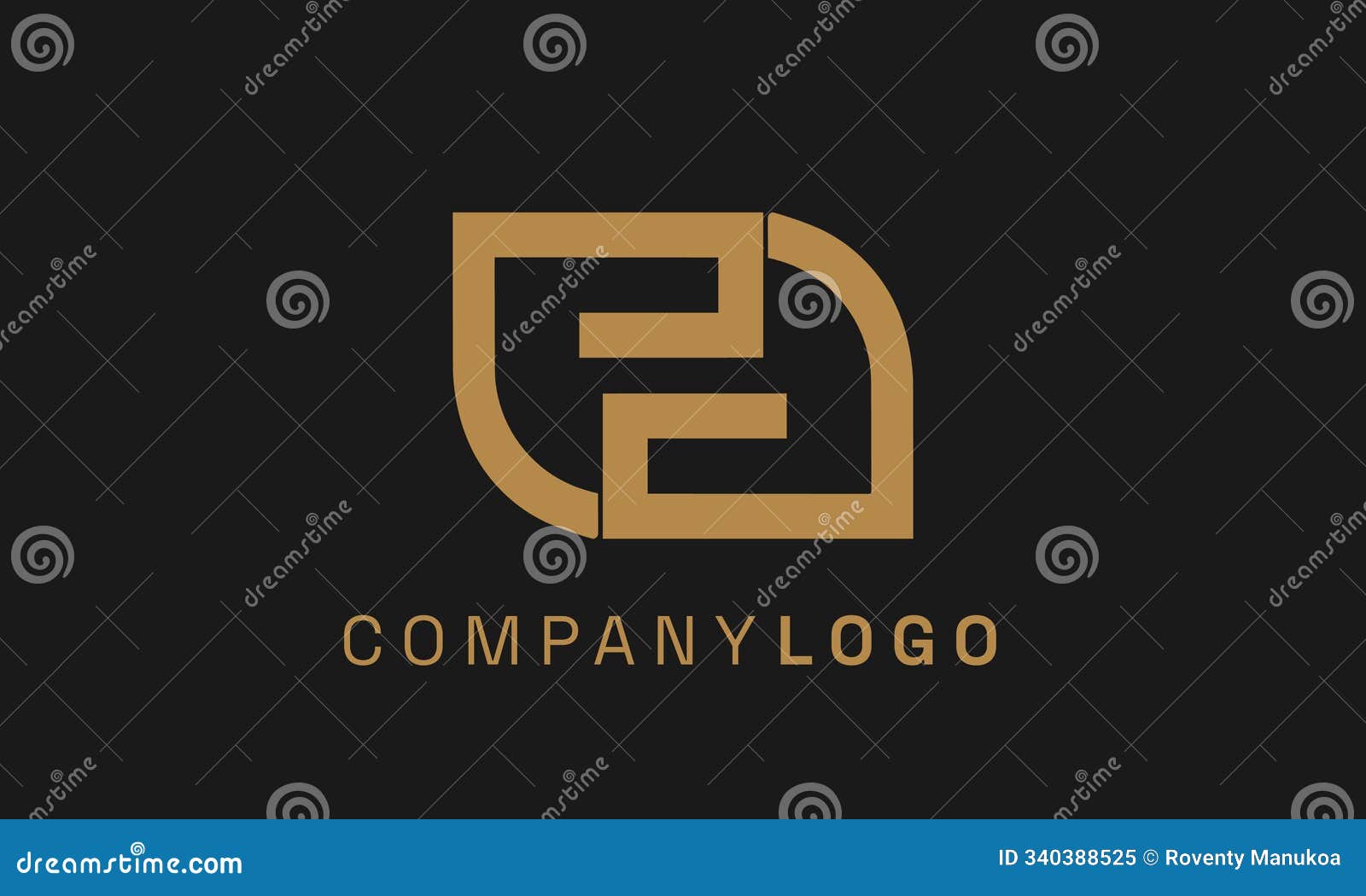 Custom Geometric Logo Design for Innovative Brands Stock Illustration ...