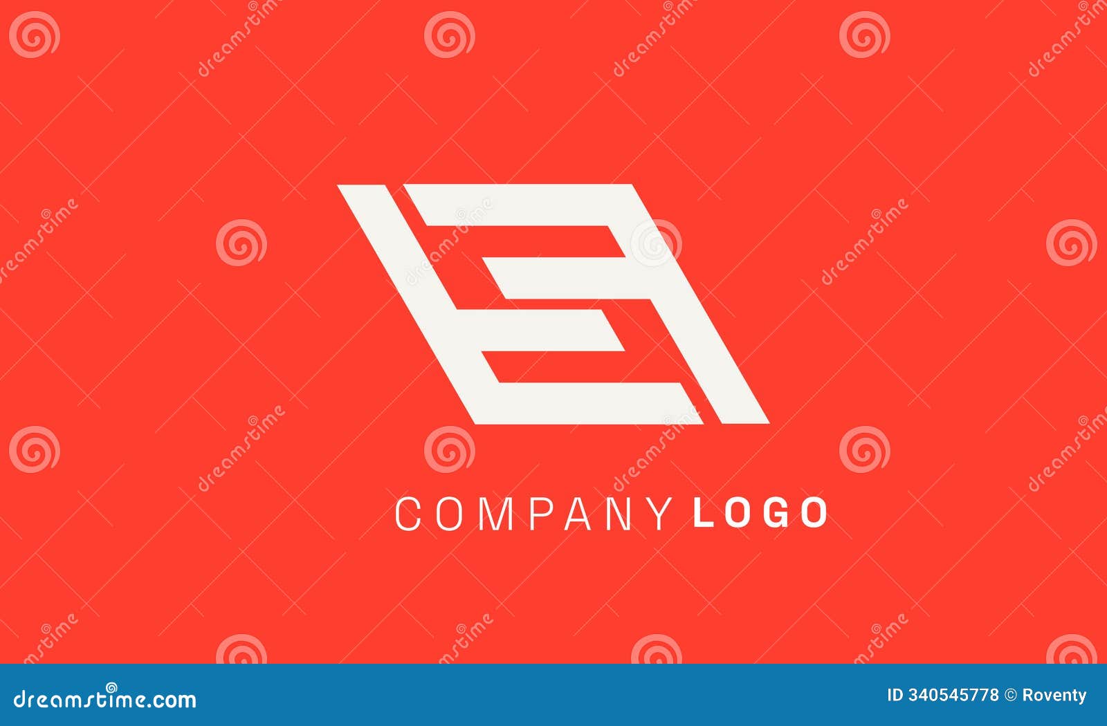 Custom Geometric Logo Design for Innovative Brands Stock Illustration ...