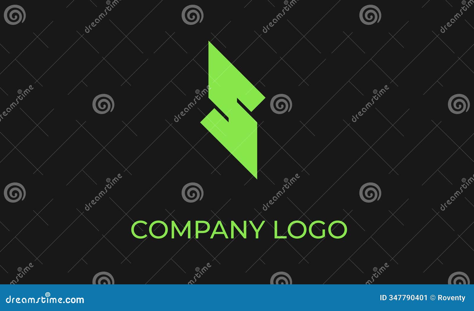 Custom Geometric Logo Design for Innovative Brands Stock Illustration ...