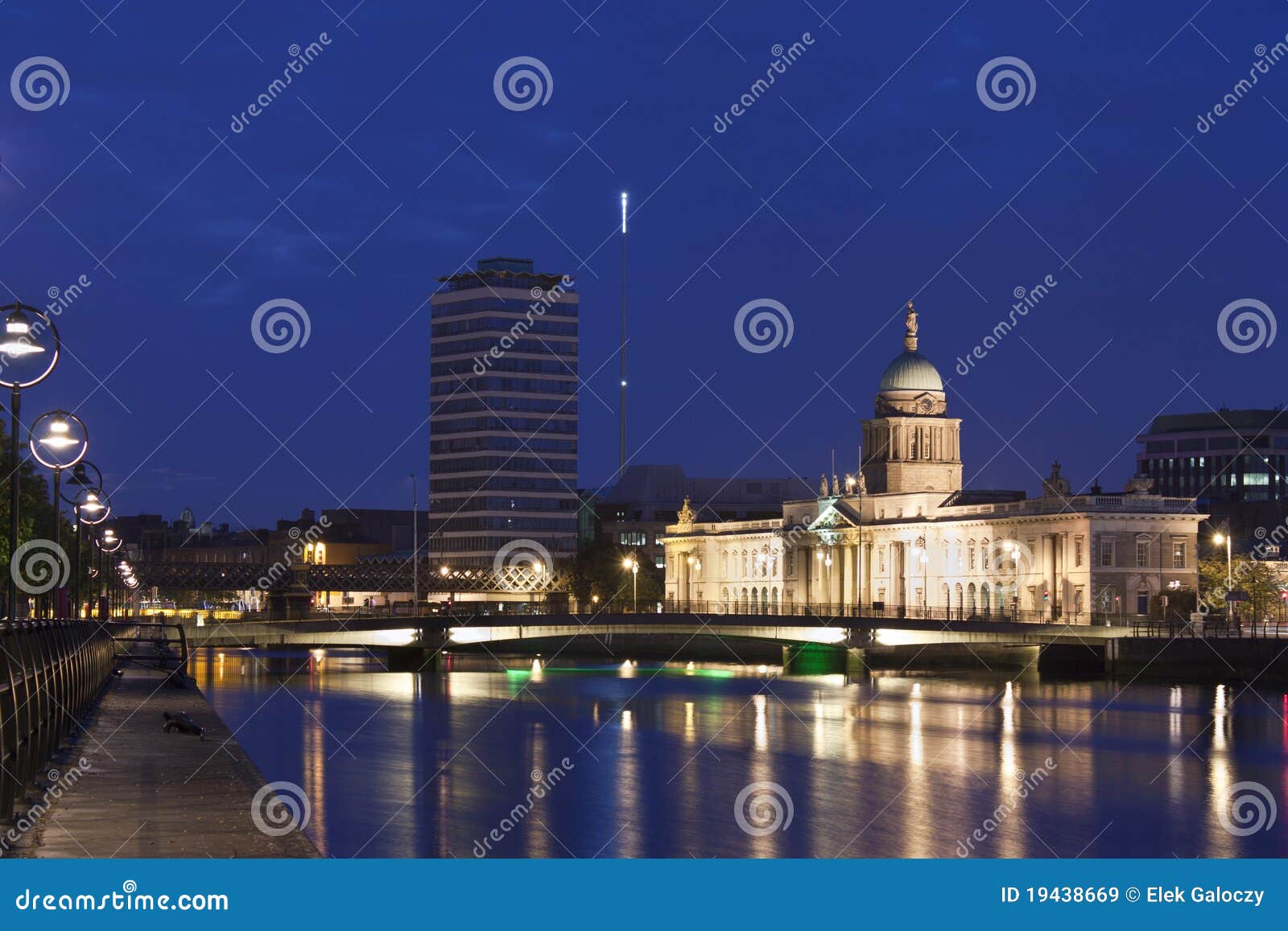Custom house in blue hours stock image. Image of national - 19438669