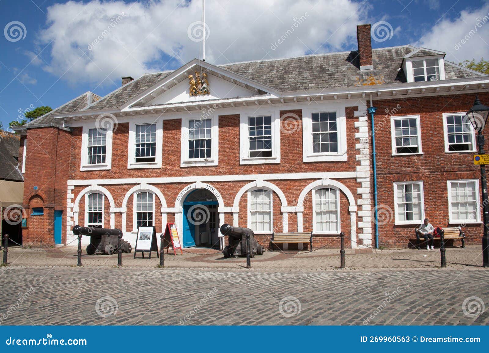 Custom House Visitor Centre in Exeter, Devon in the UK Editorial Stock ...