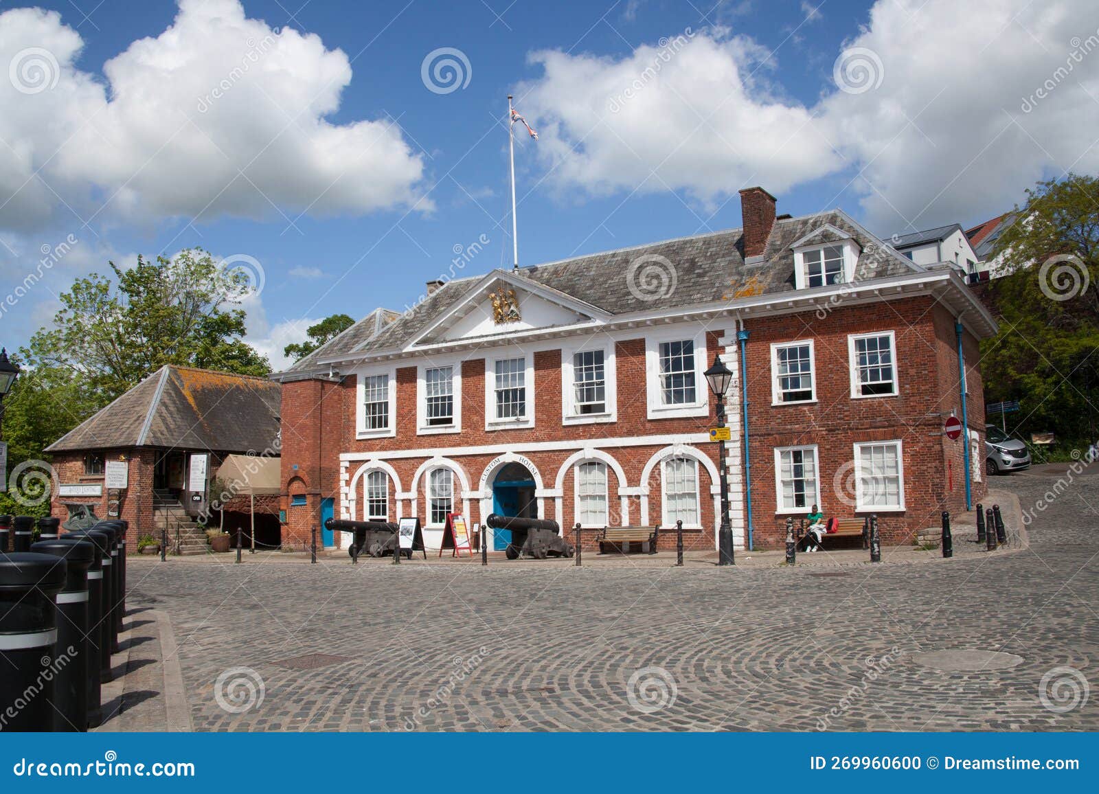 Custom House Visitor Centre in Exeter, Devon in the UK Editorial Image ...
