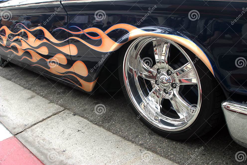 Custom Low rider stock image. Image of lifestyle, vehicle - 665933