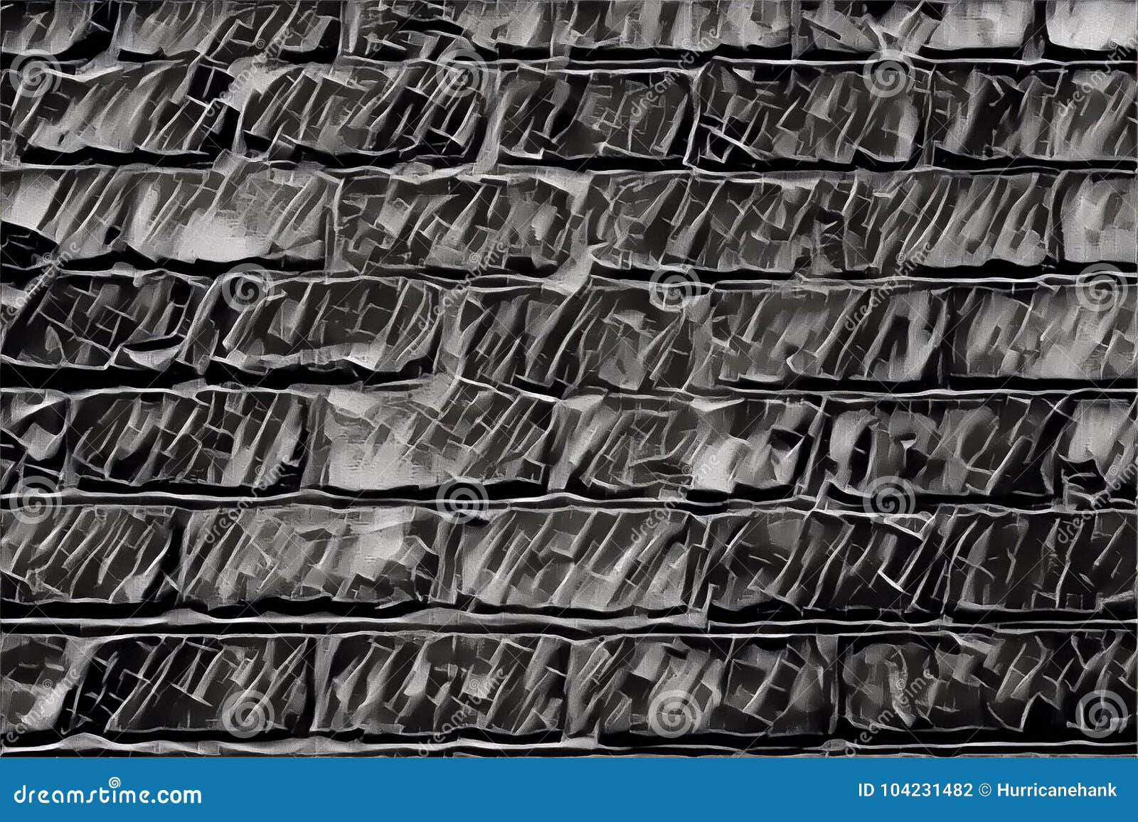 Custom Made Background.Brick Wall Texture Stock Illustration ...