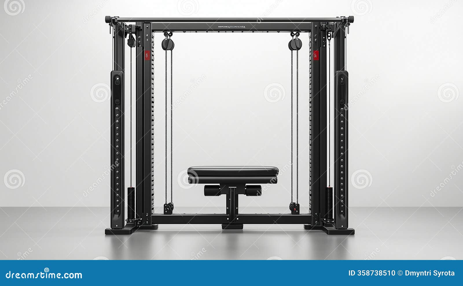 Custom Multi-station Gym Cable Machine with Reinforced Frame Stock ...