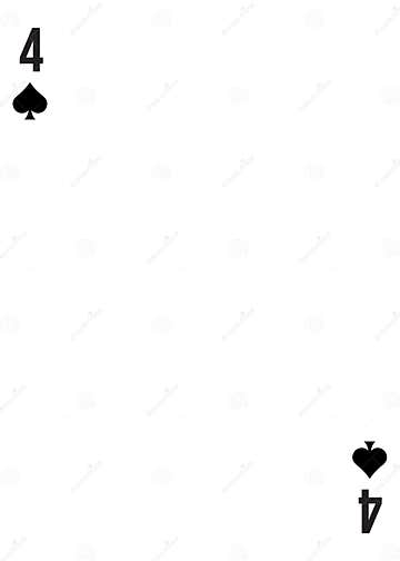 Custom of Playing Card Template for Any Design Stock Vector ...