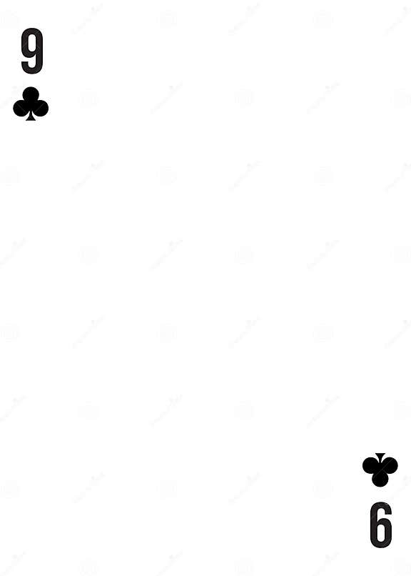 Custom of Playing Card Template for Any Design Stock Vector ...