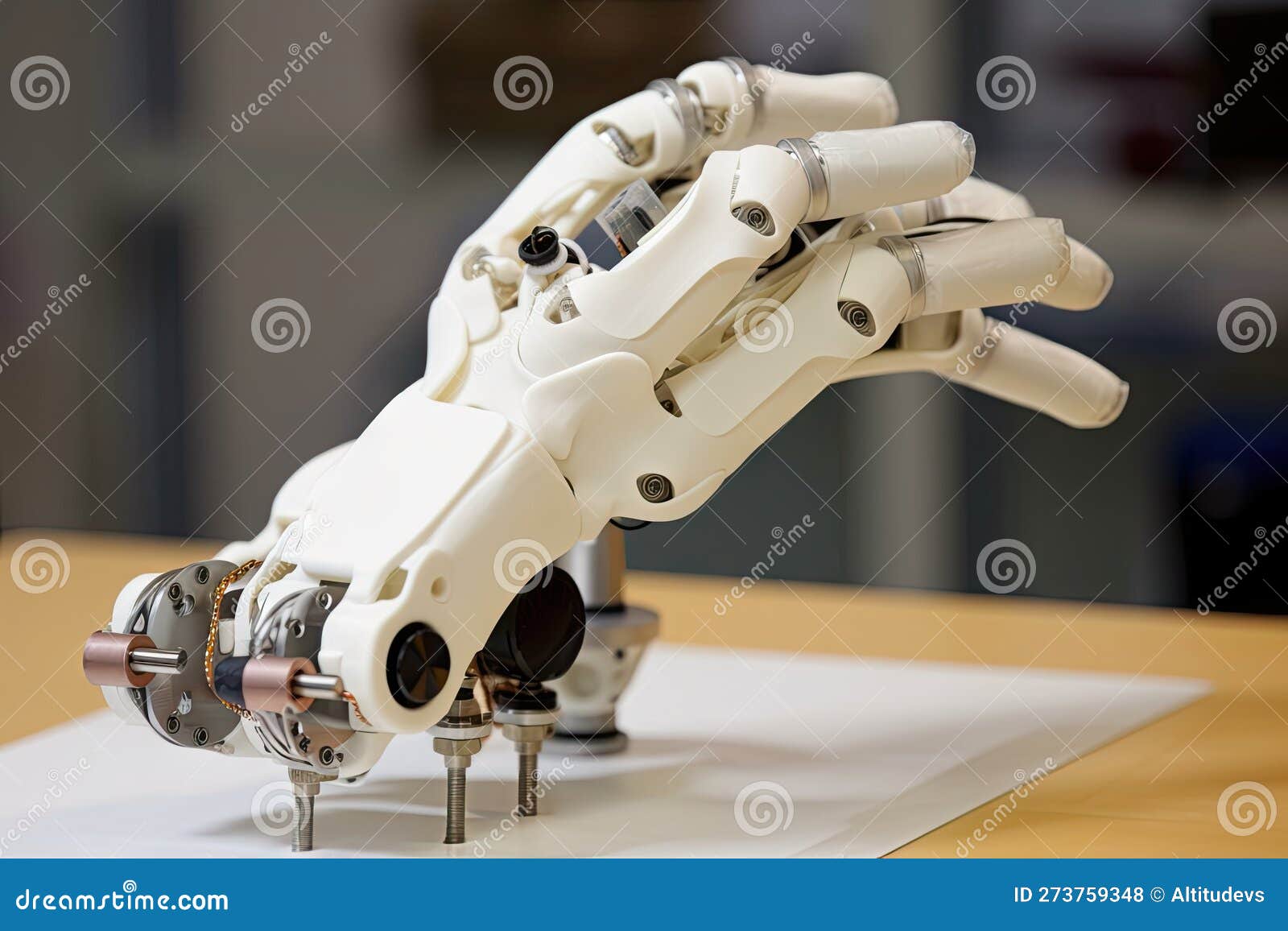 Custom Robotic Hand with Adjustable Gripper, Capable of Grasping ...