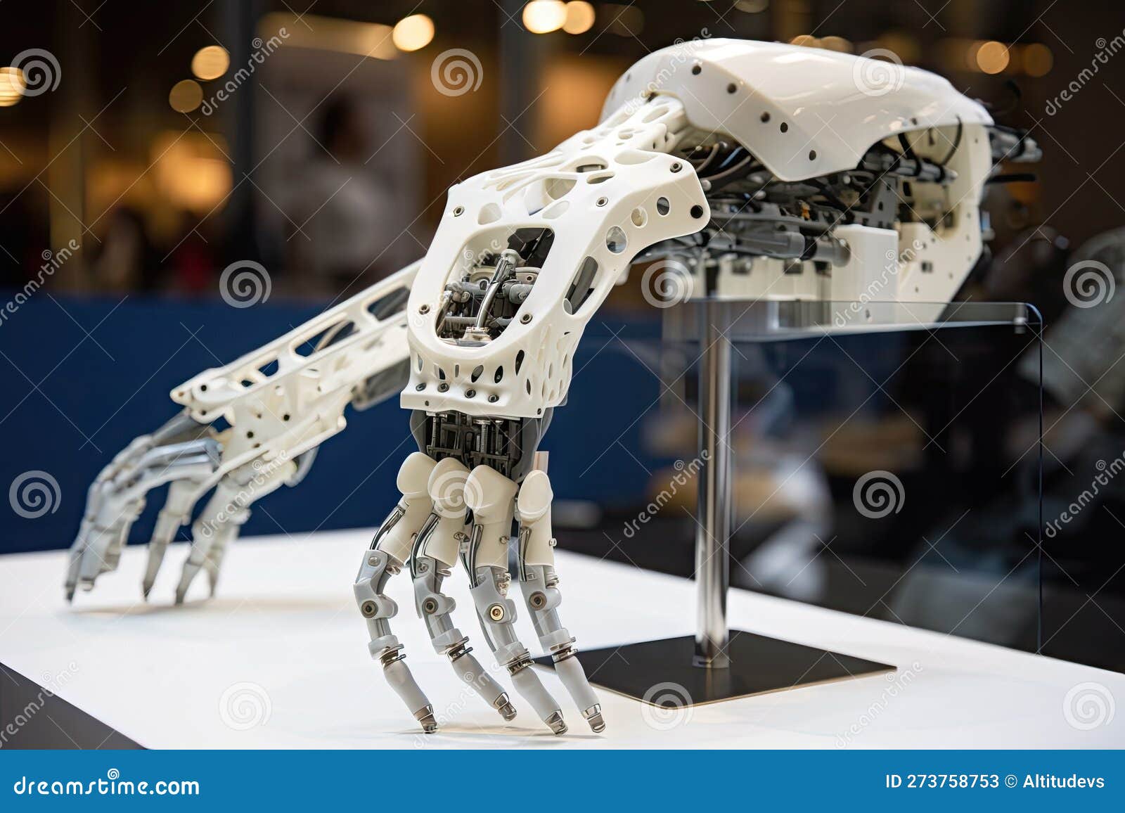 Custom Robotic Hand Demonstrating Its Precise and Agile Movements Stock ... Custom Robotic Hand Demonstrating Its Precise and Agile Movements Stock ...