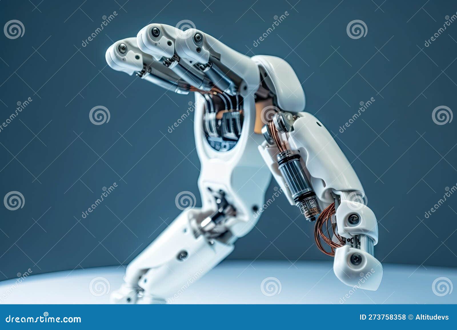 Custom Robotic Hand, Equipped with Precise and Delicate Tool for ...