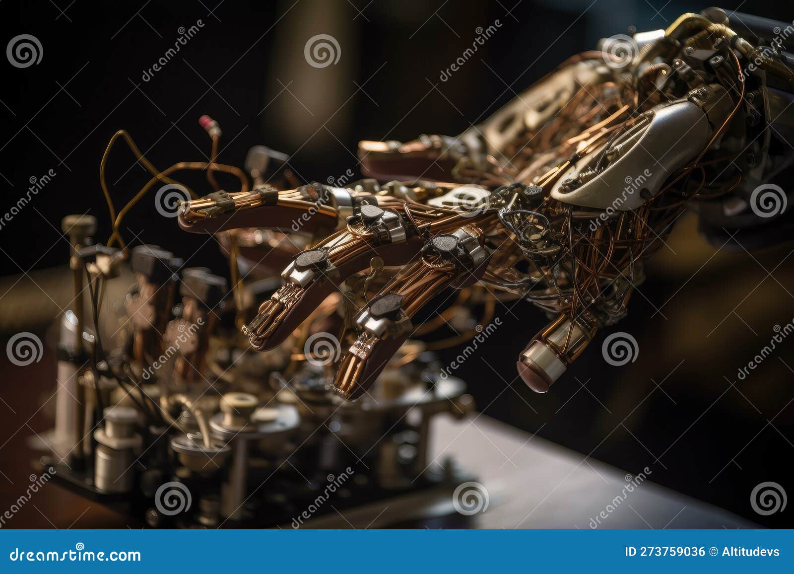 Custom Robotic Hand, with Multiple Fingers and Tool Attachments ...