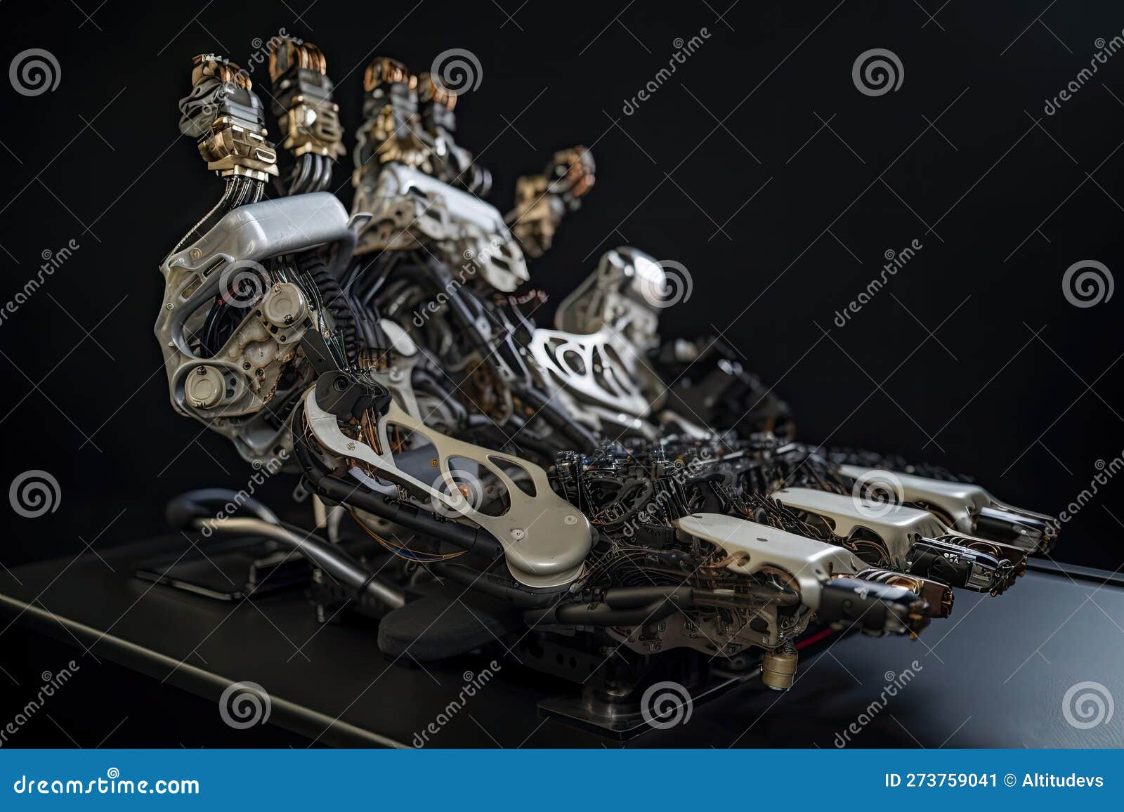 Custom Robotic Hand, with Multiple Fingers and Tool Attachments ...