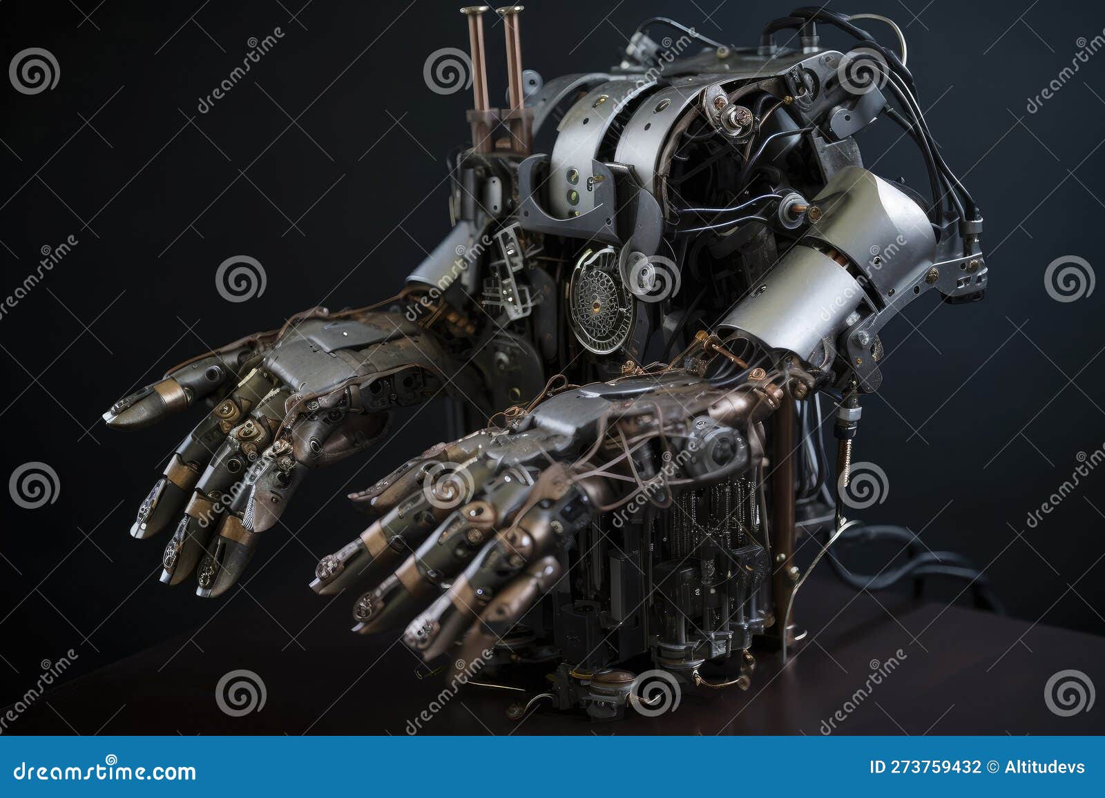 Custom Robotic Hand, with Multiple Tools and Attachments for Precise ...