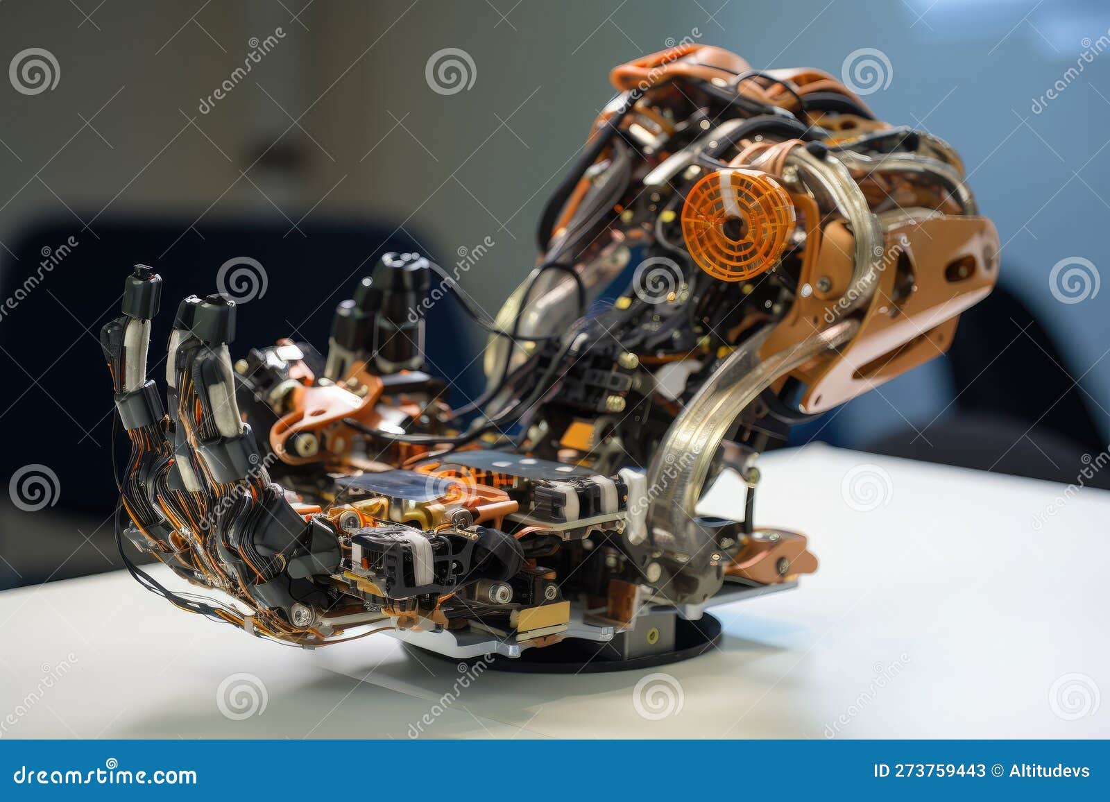 Custom Robotic Hand, With Multiple Tools And Attachments For Precise ... Custom Robotic Hand, With Multiple Tools And Attachments For Precise ...