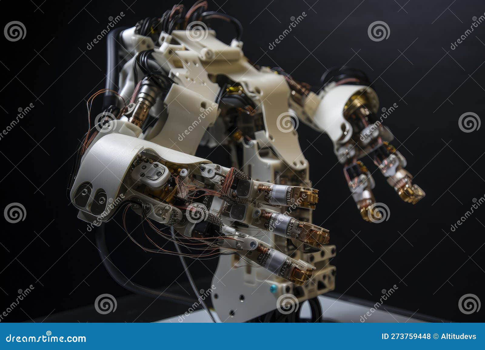 Custom Robotic Hand, with Multiple Tools and Attachments for Precise ...