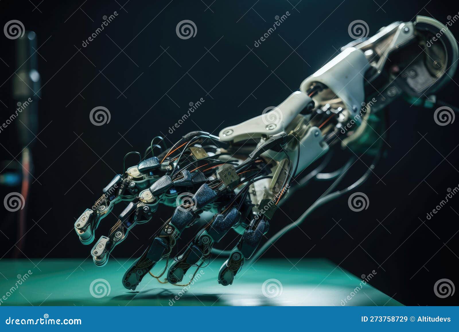 Custom Robotic Hand with Specialized Grips and Tools for Performing ...