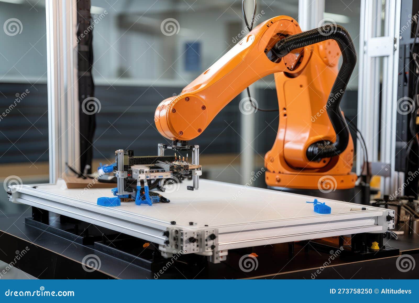 Custom Robotics Project, with Robotic Arm and Tools Custom-designed To ...