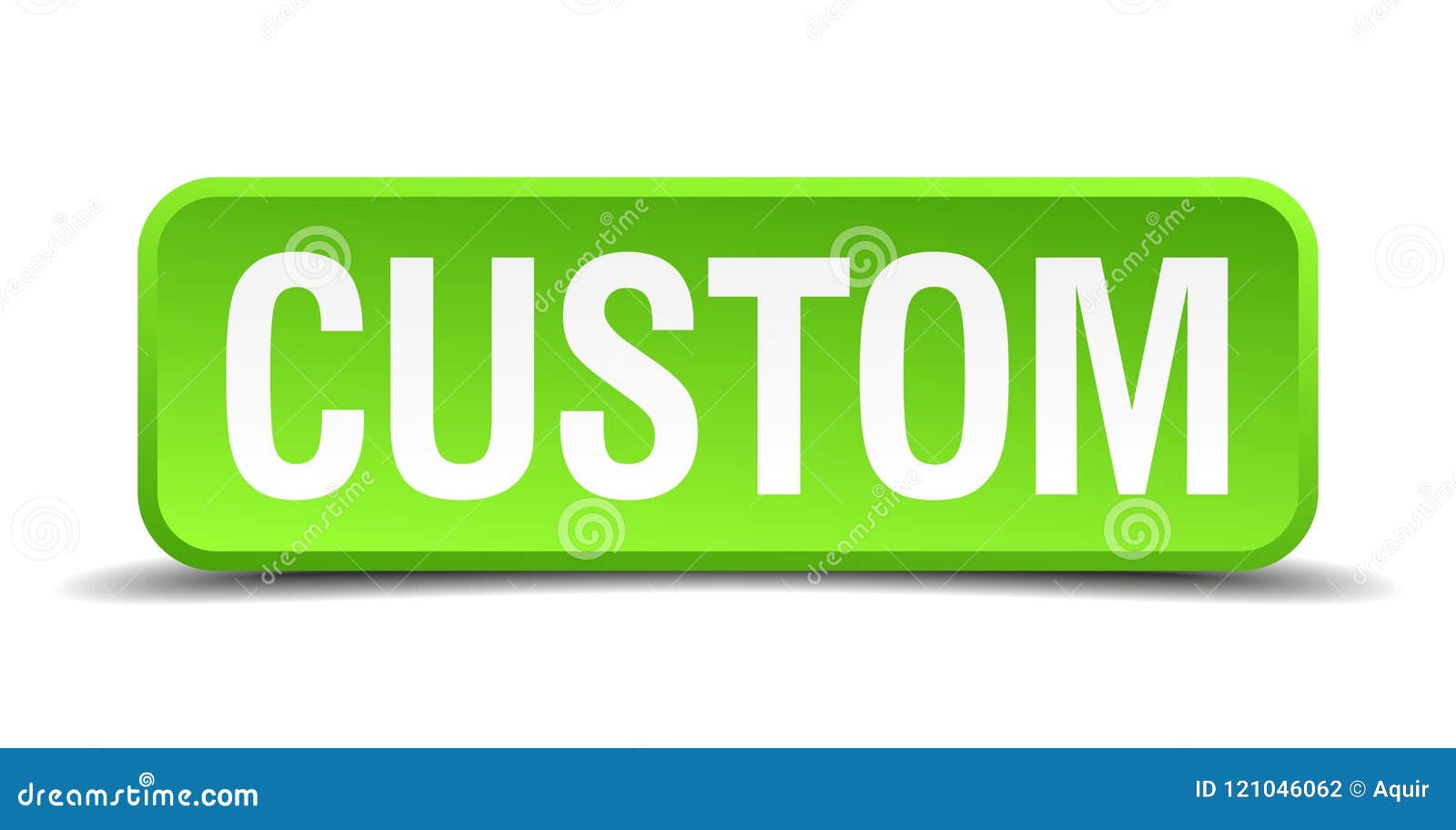Custom button stock vector. Illustration of icon, website - 121046062