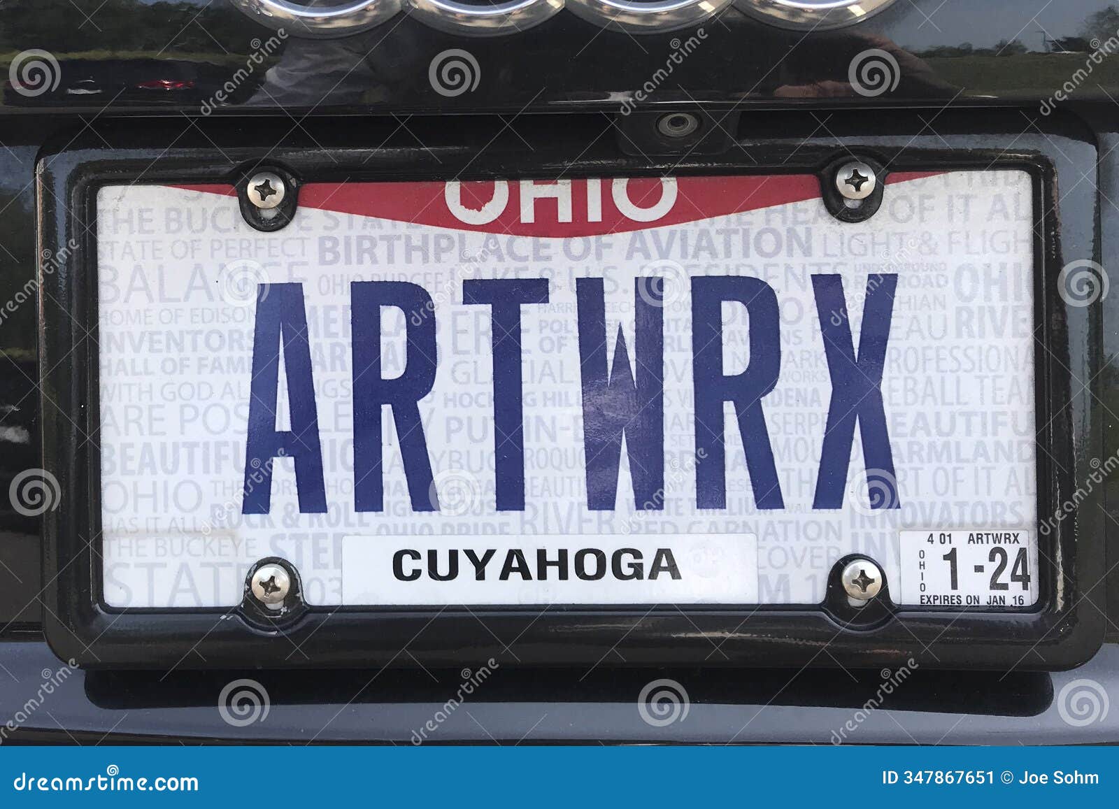 CUSTOM VANITY LICENSE PLATES Stock Image - Image of plate, license ...