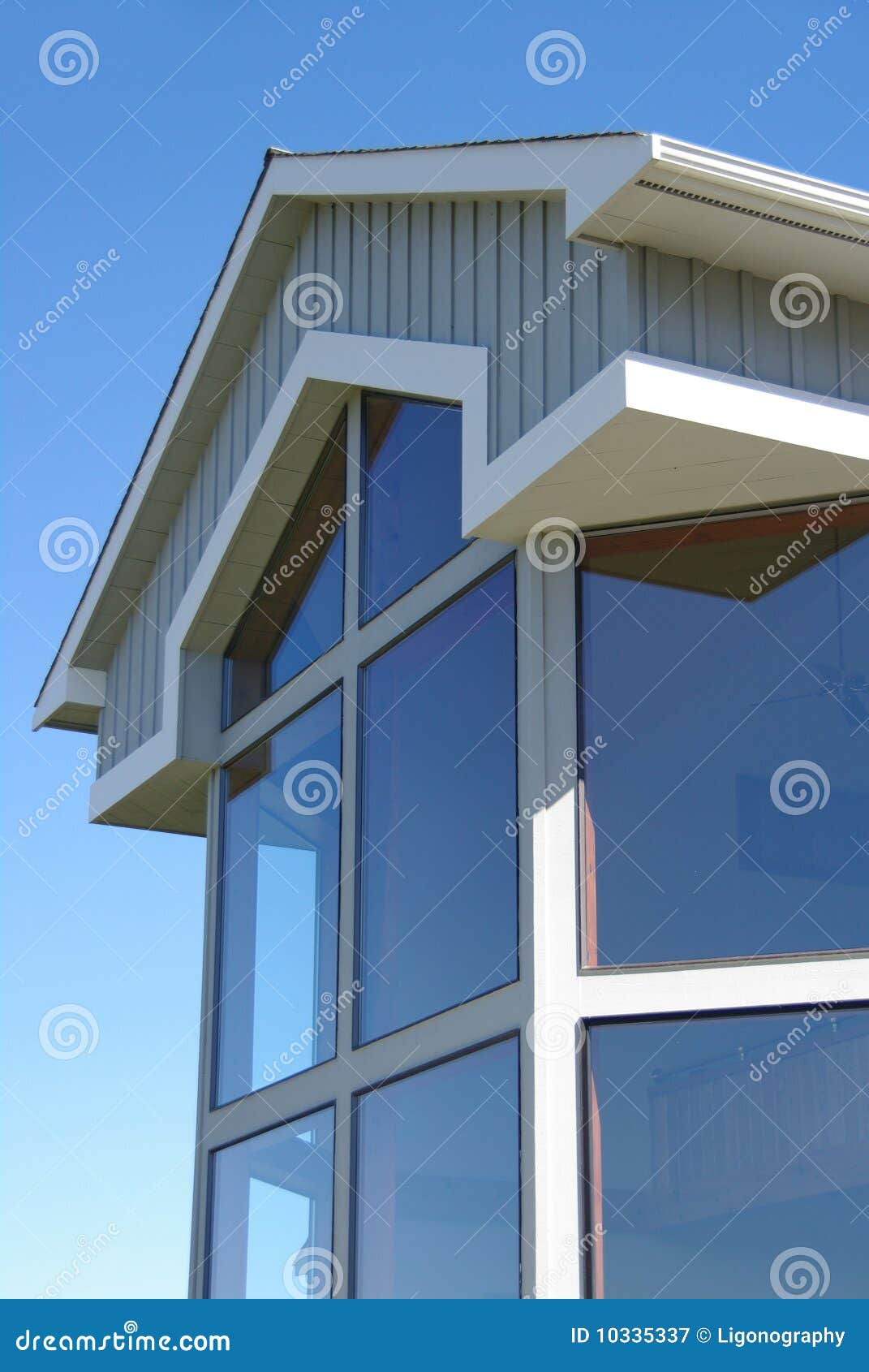 Custom Windows stock image. Image of residential, wood - 10335337